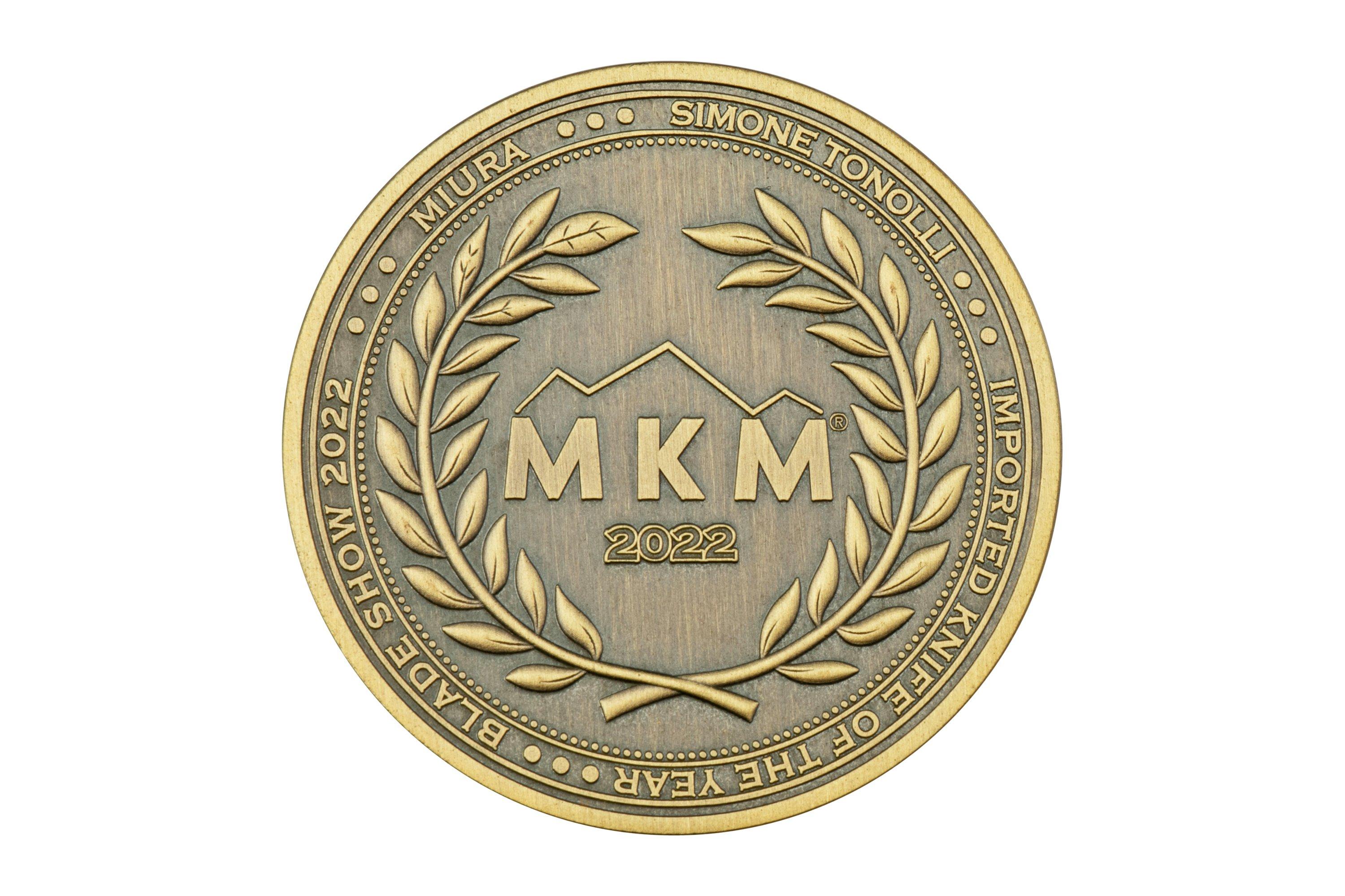 MKM Miura Damascus Limited Edition MI-D pocket knife, Simone Tonolli ...