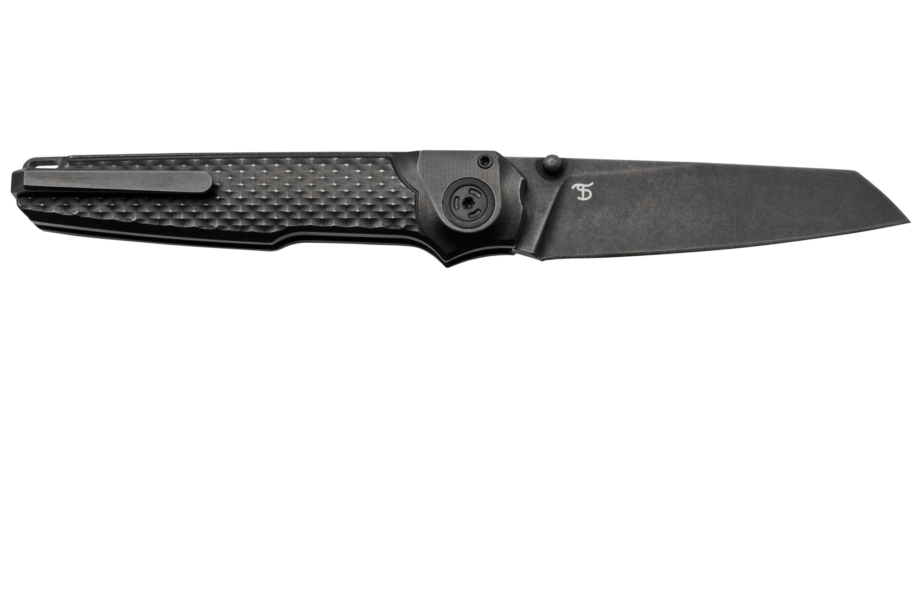 MKM Miura Dark Stonewash Titanium MI-TDSW pocket knife, Simone Tonolli ...