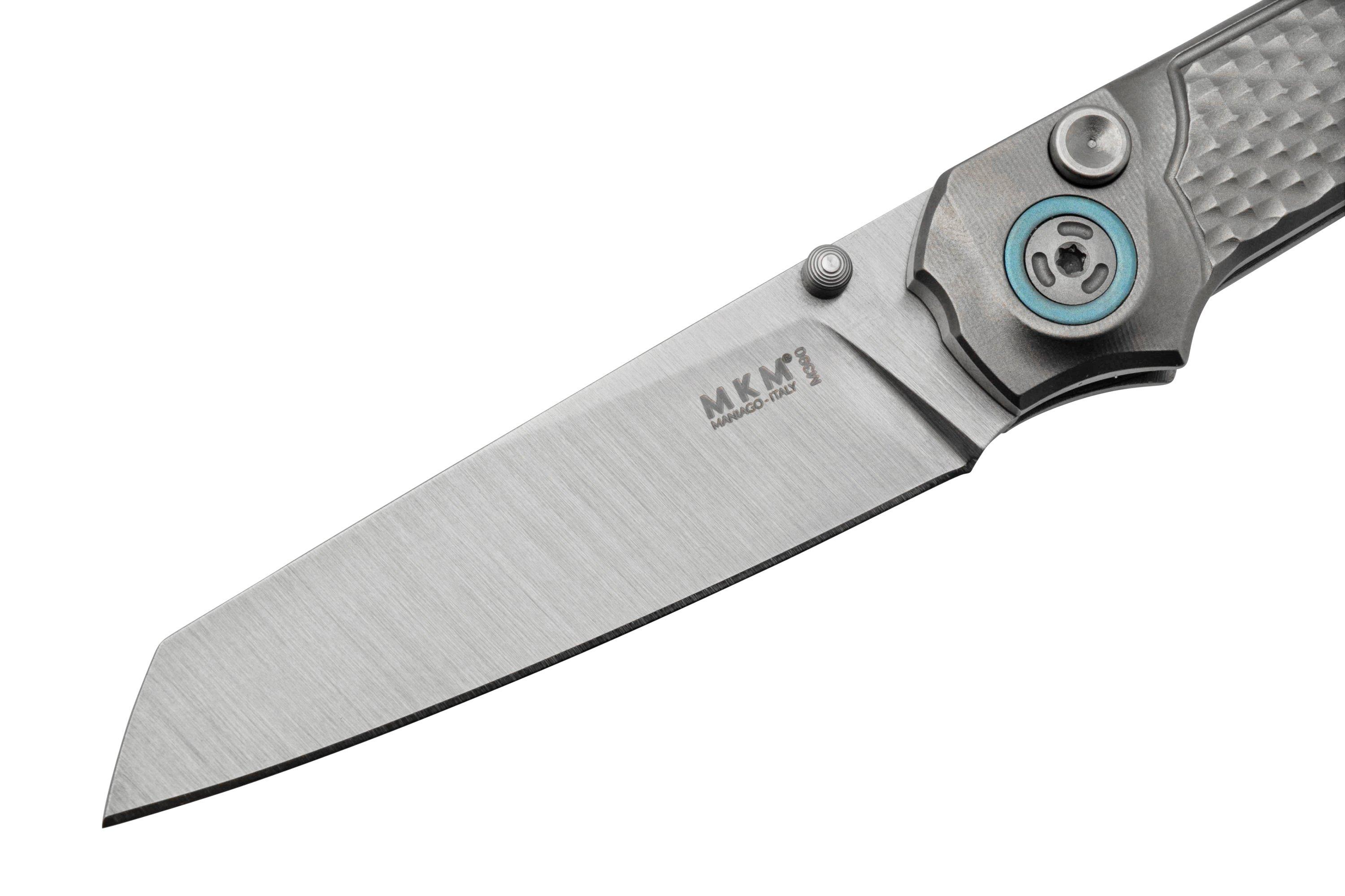 MKM Miura Titanium, Satin MI-T pocket knife, Simone Tonolli design ...