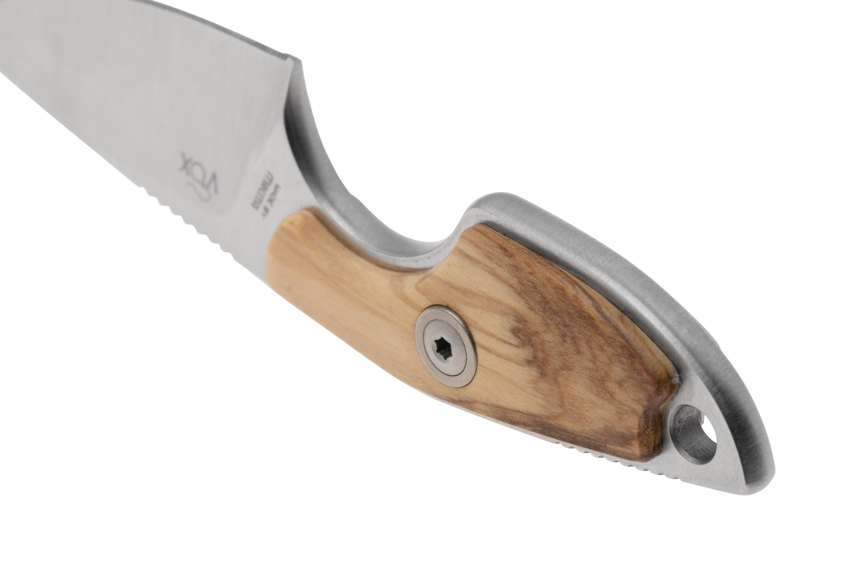 MKM Mikro 1 MK-MR01-O Olive Wood neck knife, Jesper Voxnaes design ...