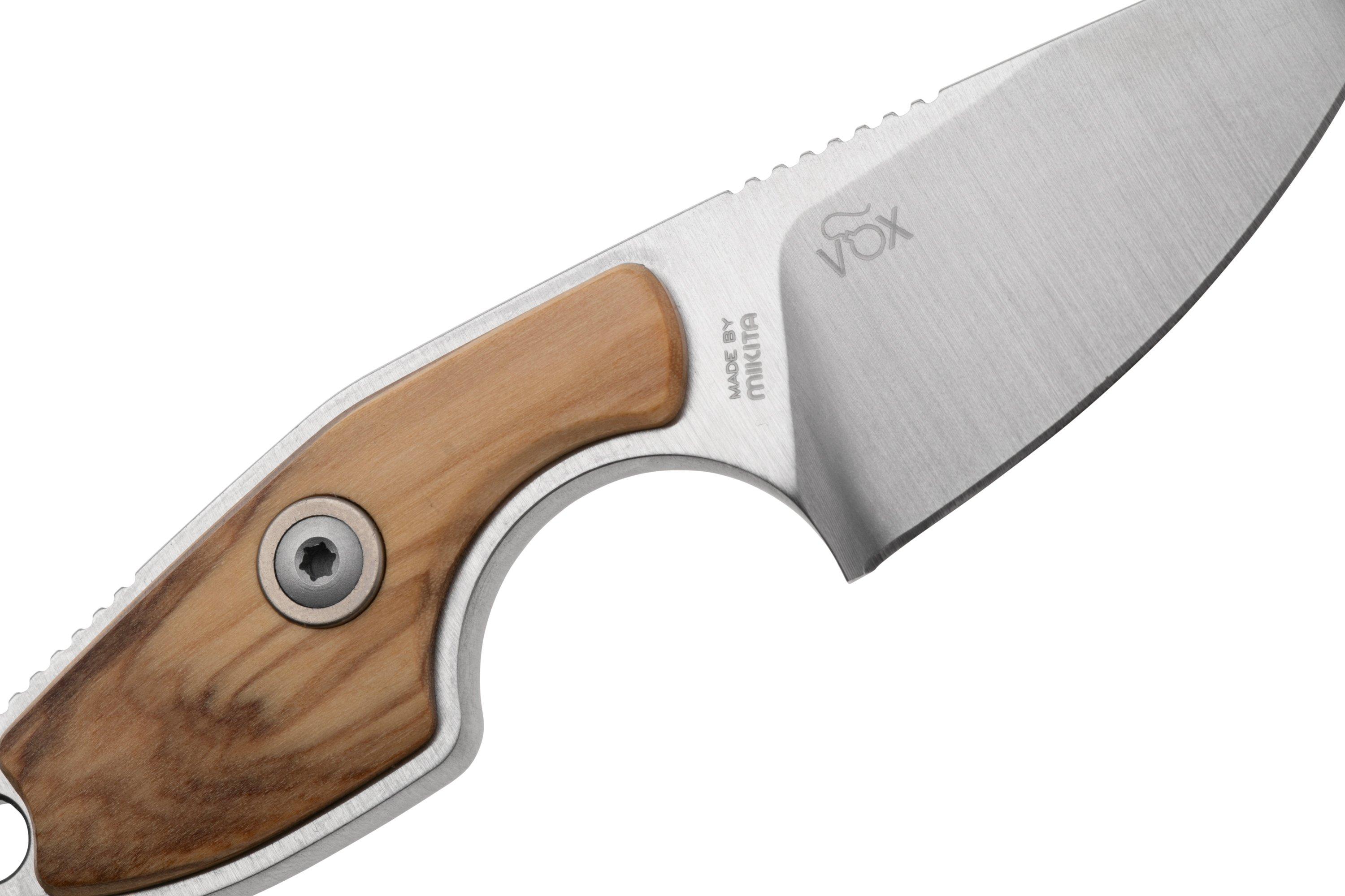 MKM Mikro 1 MK-MR01-O Olive Wood neck knife, Jesper Voxnaes design ...