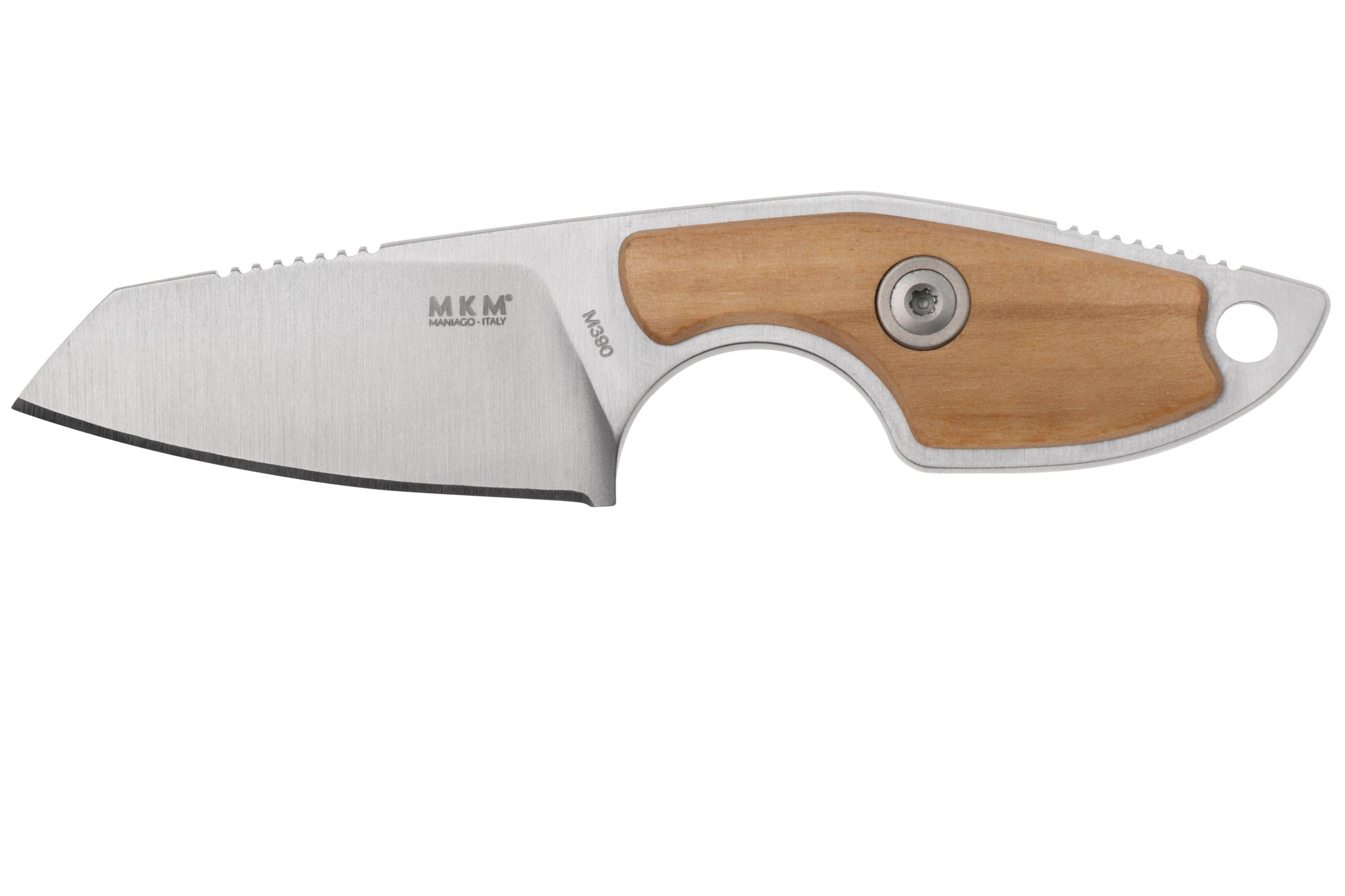 MKM Mikro 2 MK-MR02-O Olive Wood neck knife, Jesper Voxnaes design ...