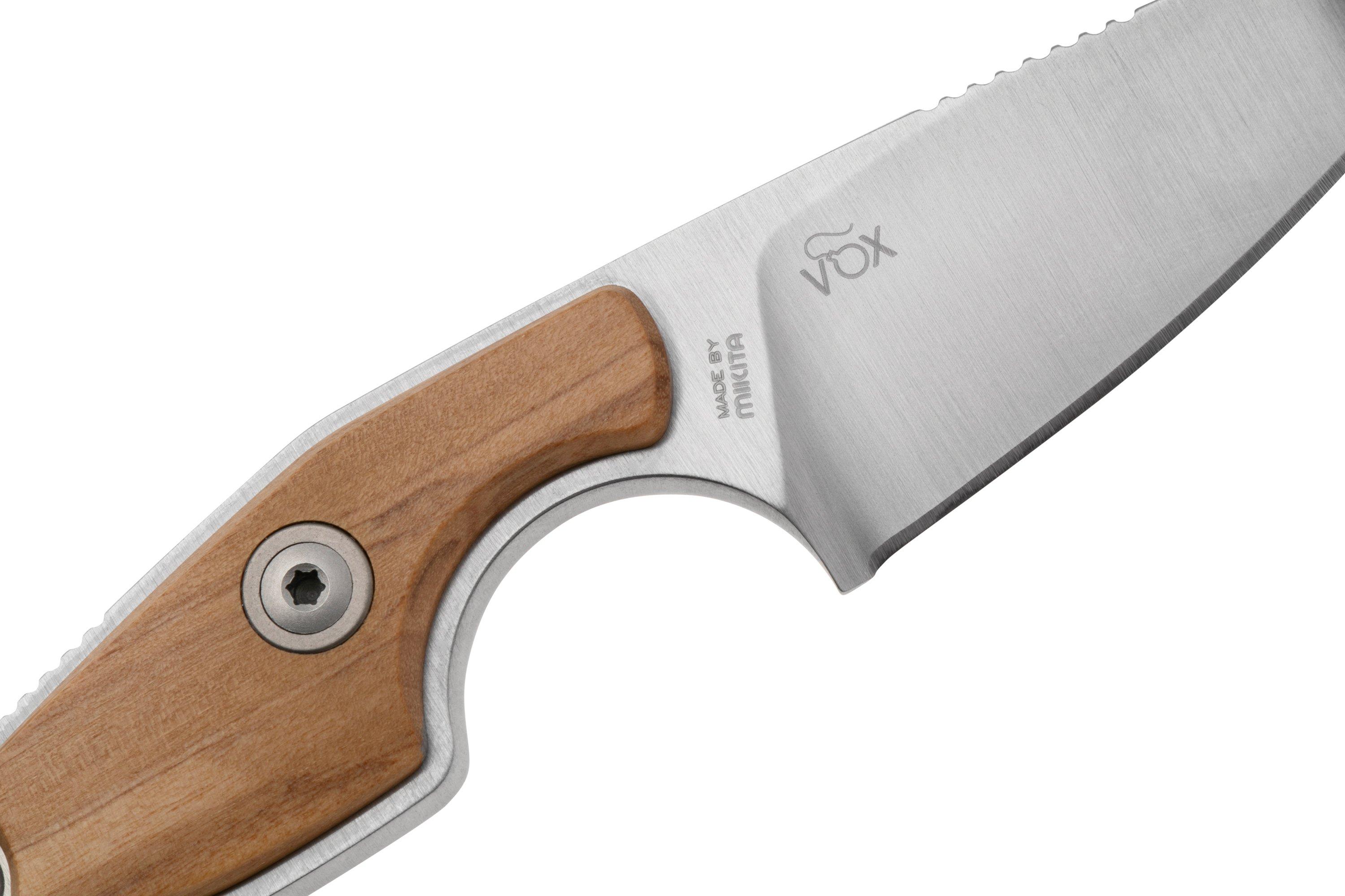 MKM Mikro 2 MK-MR02-O Olive Wood neck knife, Jesper Voxnaes design ...
