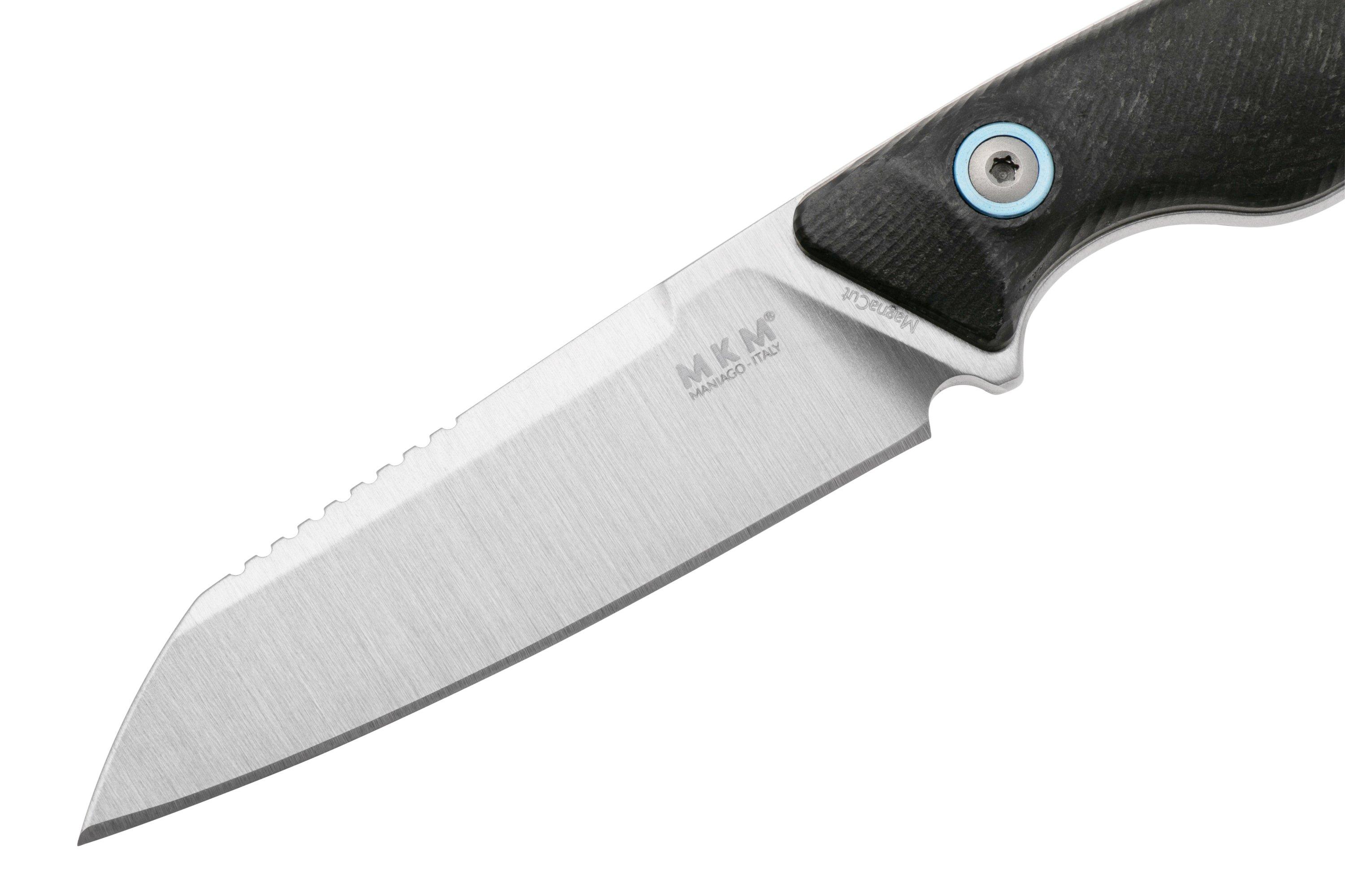 MKM Pocket Tango 2 Lambsfoot PT2-CF Carbon Fiber fixed knife, David C ...