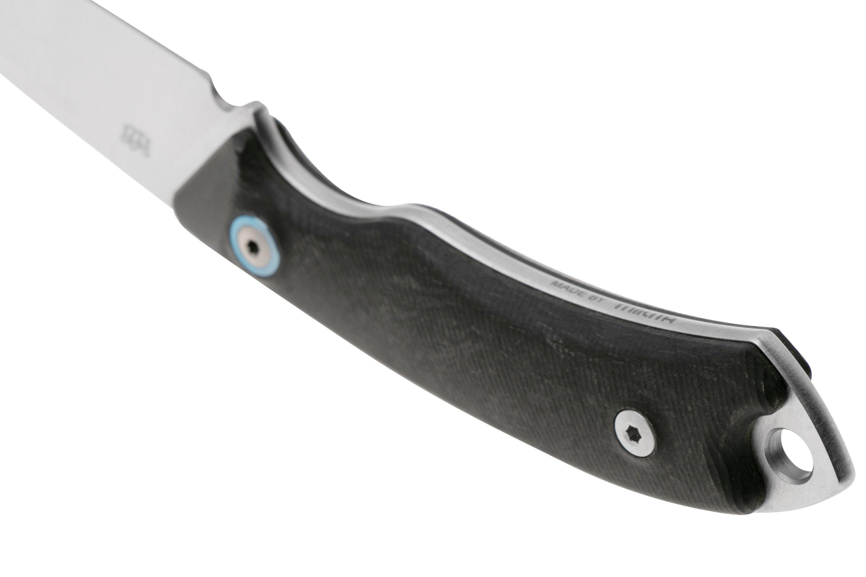 MKM Pocket Tango 2 Lambsfoot PT2-CF Carbon Fiber fixed knife, David C ...