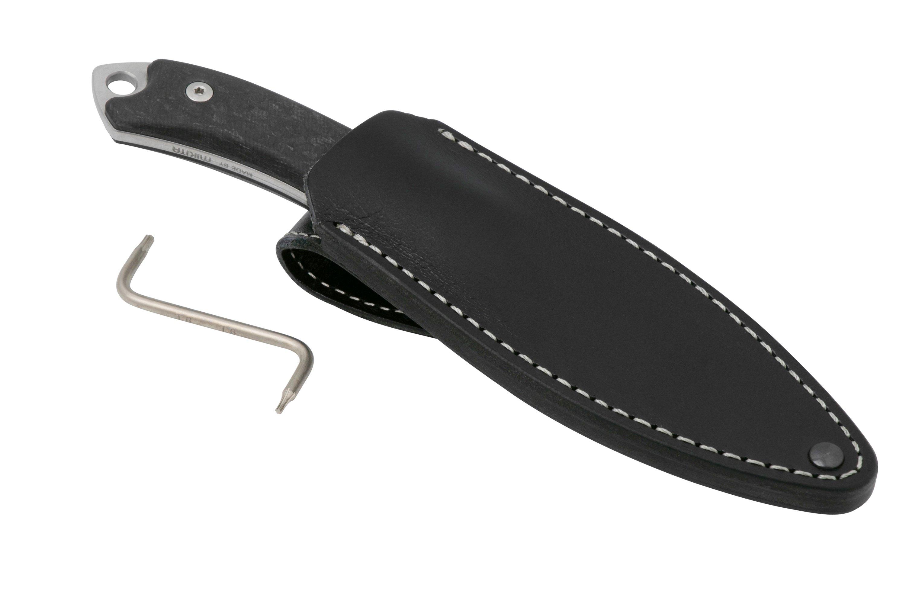 MKM Pocket Tango 2 Lambsfoot PT2-CF Carbon Fiber fixed knife, David C ...