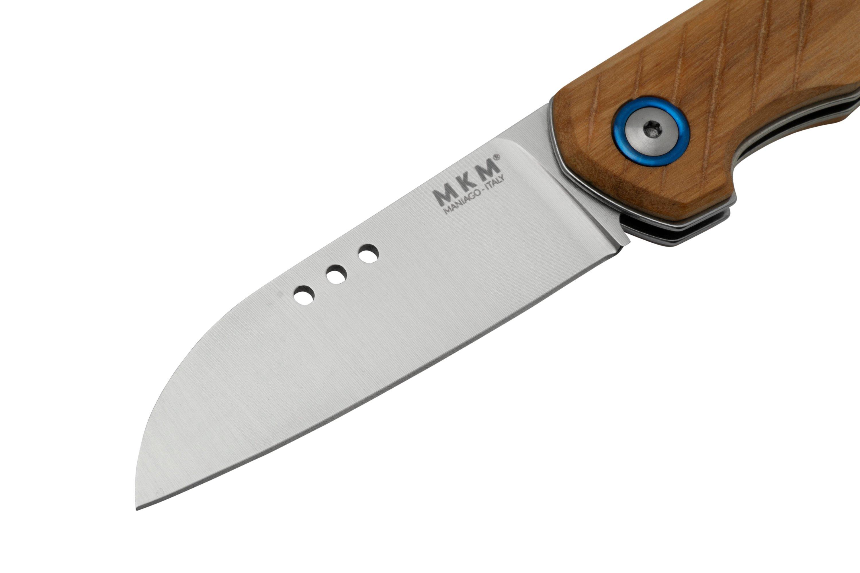 MKM Root RT-O Satin Olive Wood Taschenmesser, Jens Anso Design ...