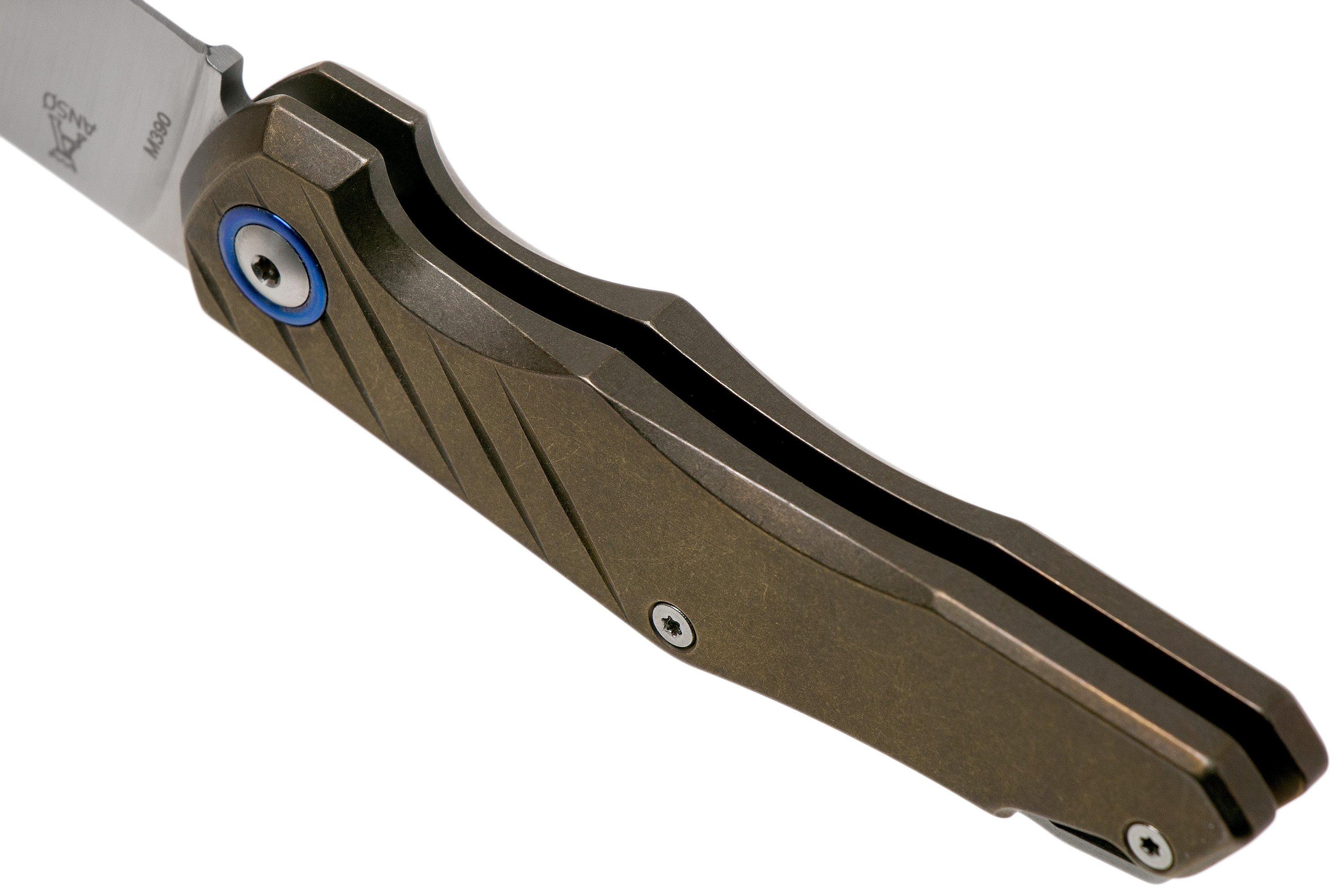 MKM Root RT-TBR Titanium Bronze pocket knife, Jens Anso design ...
