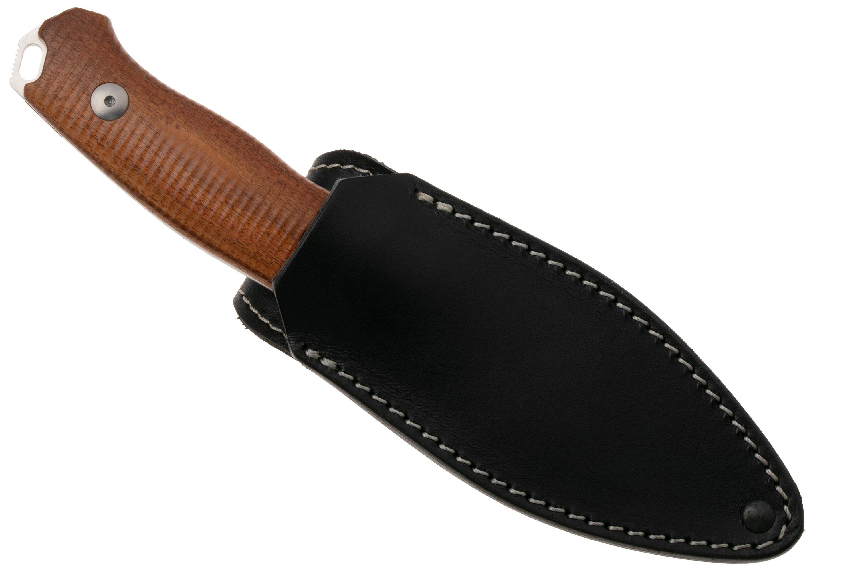 MKM Small Lov MK-SL-S, Satin M390, Santos Wood fixed knife, Jesper ...