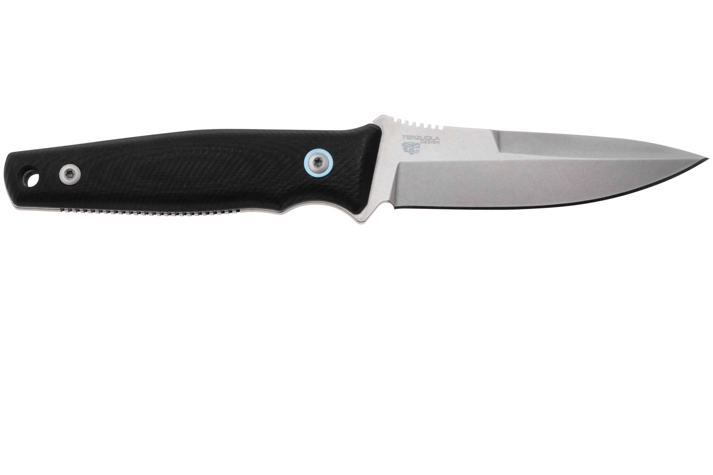 MKM TPF Defense MK-TPFD-GBK CPM MagnaCut, Black G10 feststehendes ...