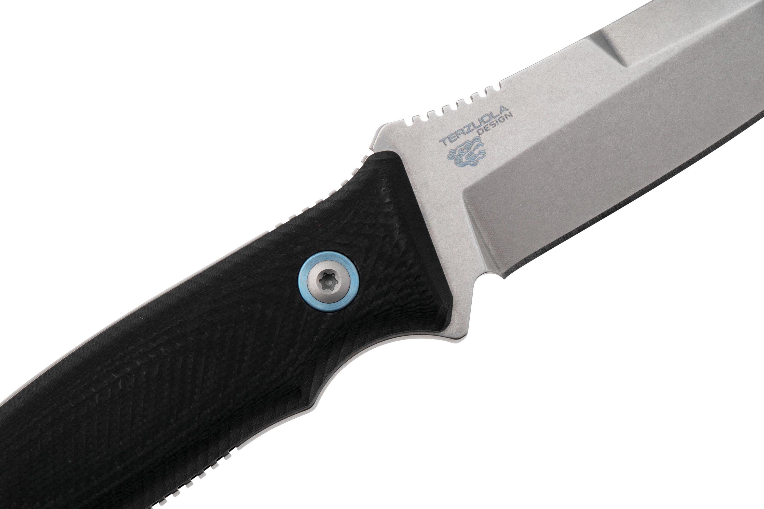 MKM TPF Defense MK-TPFD-GBK CPM MagnaCut, Black G10 feststehendes ...