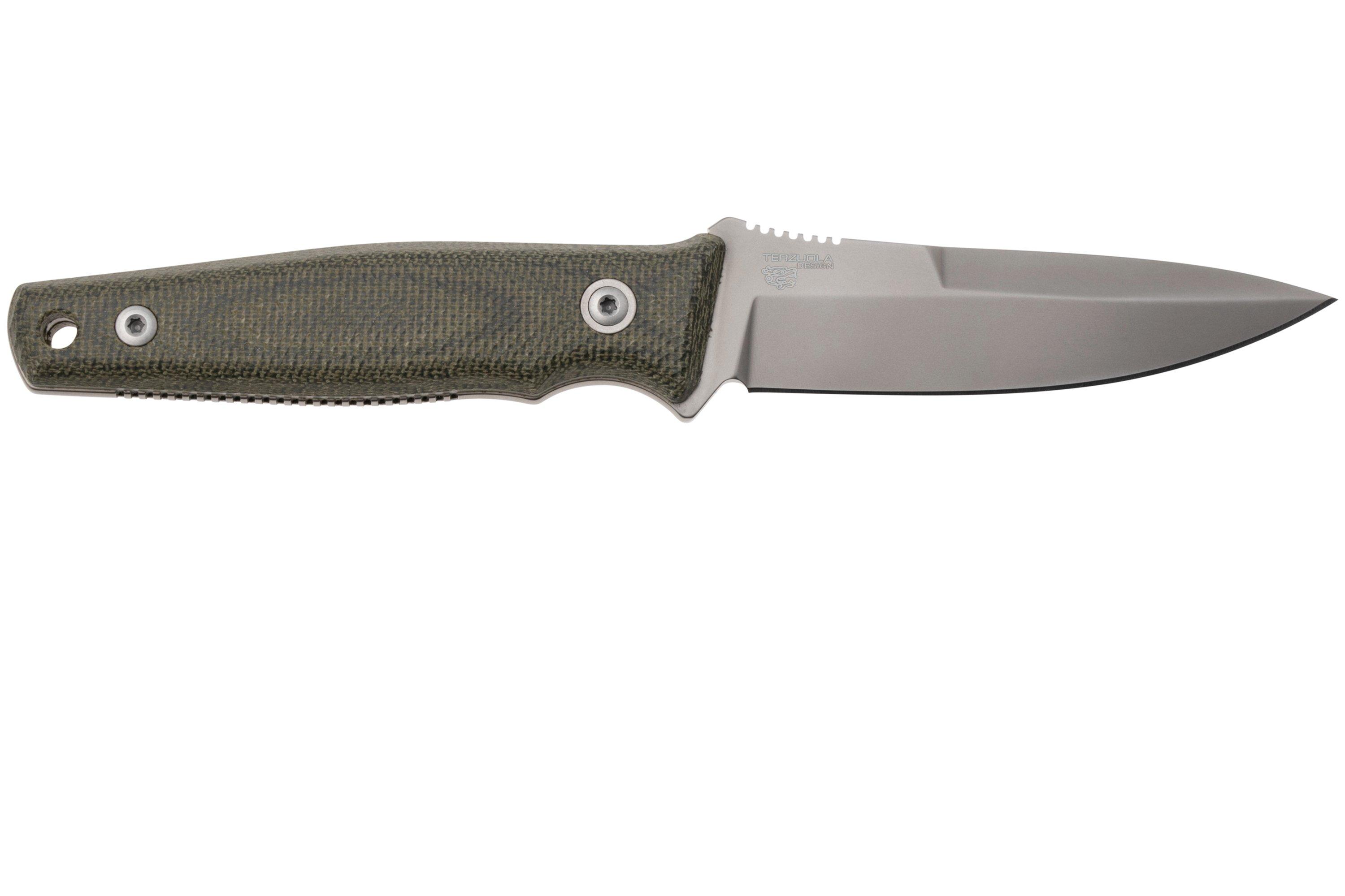 MKM TPF Defense MK-TPFD-GC CPM MagnaCut, Green Canvas Micarta ...