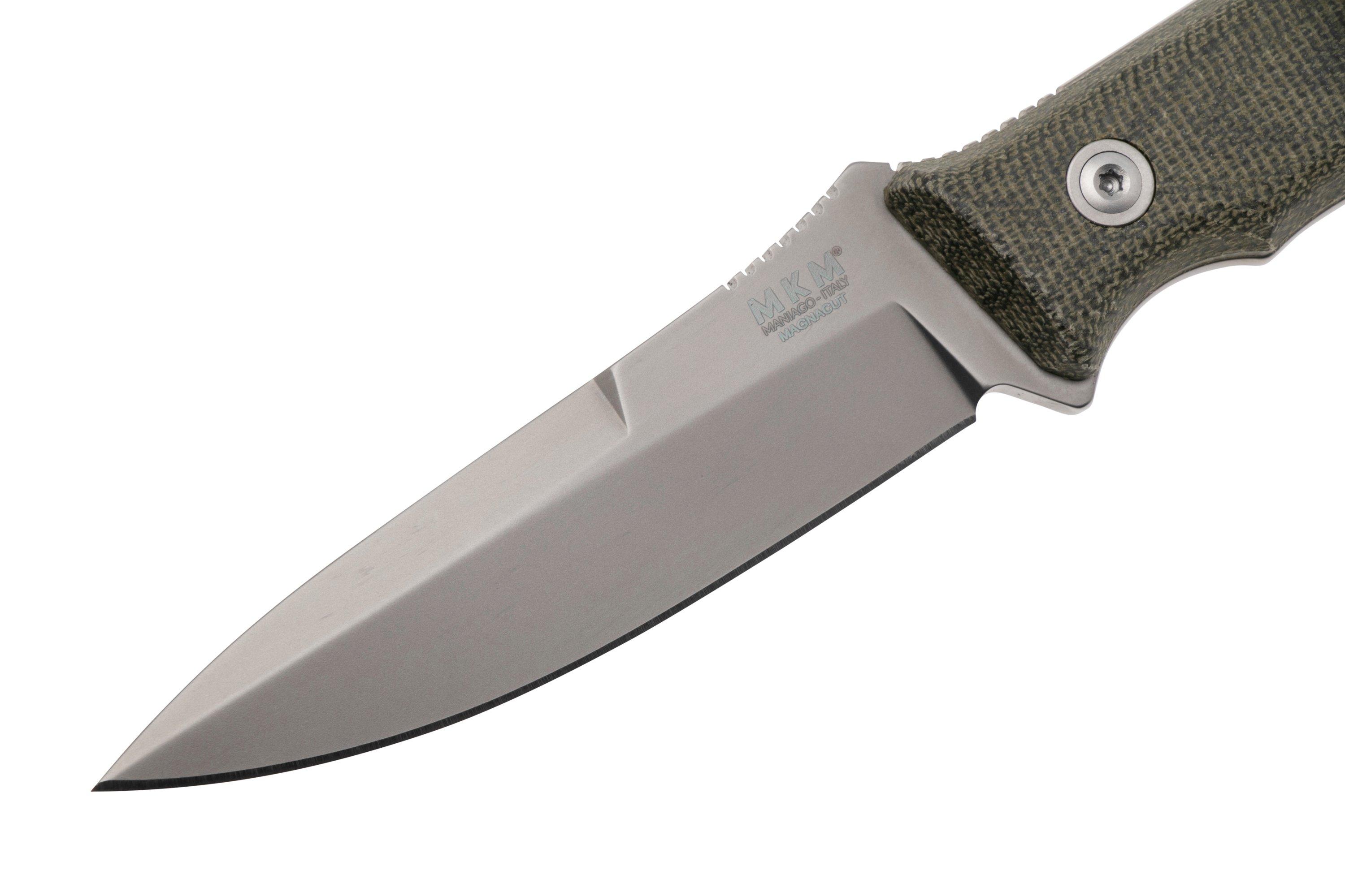 MKM TPF Defense MK-TPFD-GC CPM MagnaCut, Green Canvas Micarta ...