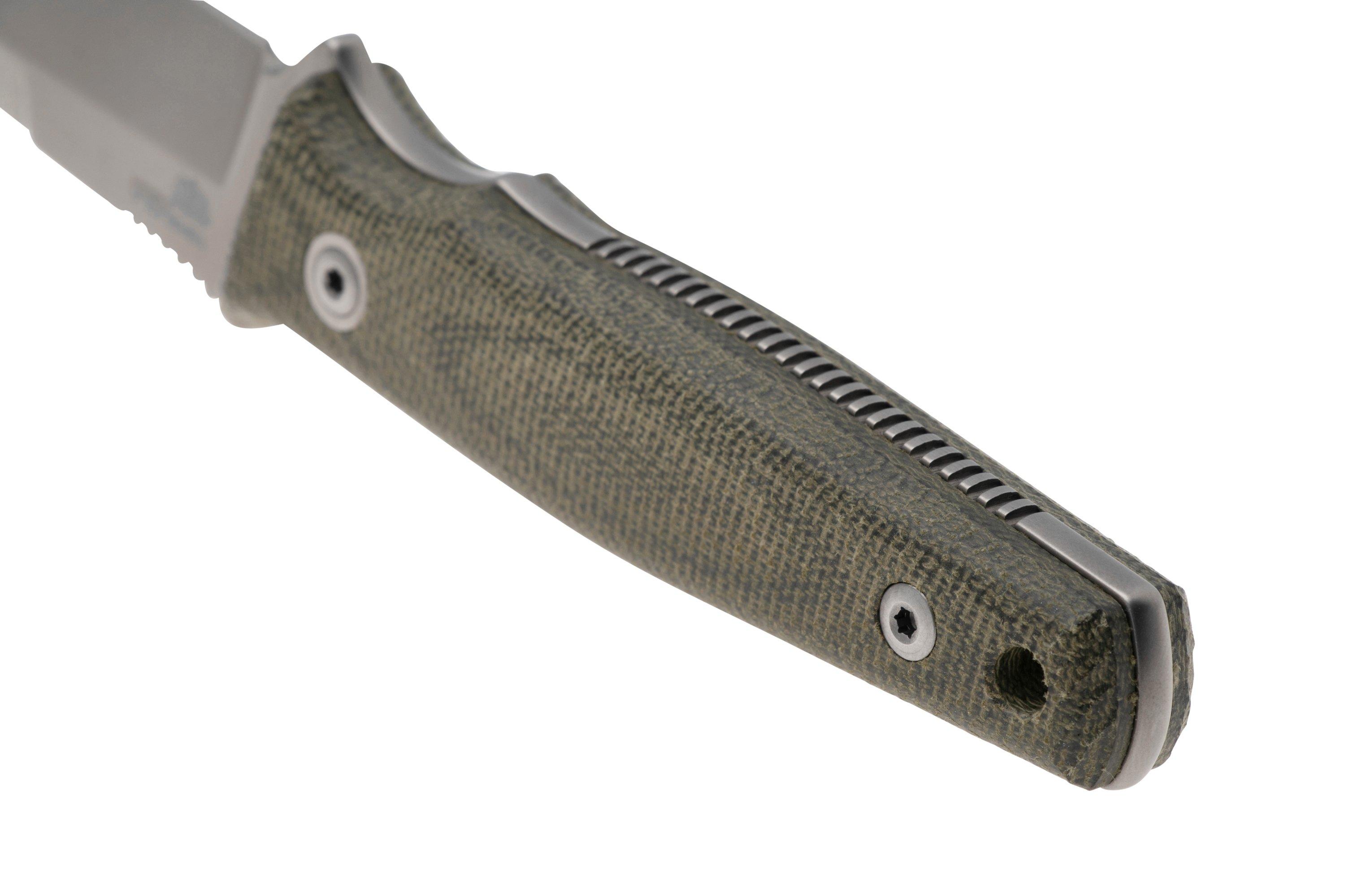 MKM TPF Defense MK-TPFD-GC CPM MagnaCut, Green Canvas Micarta ...