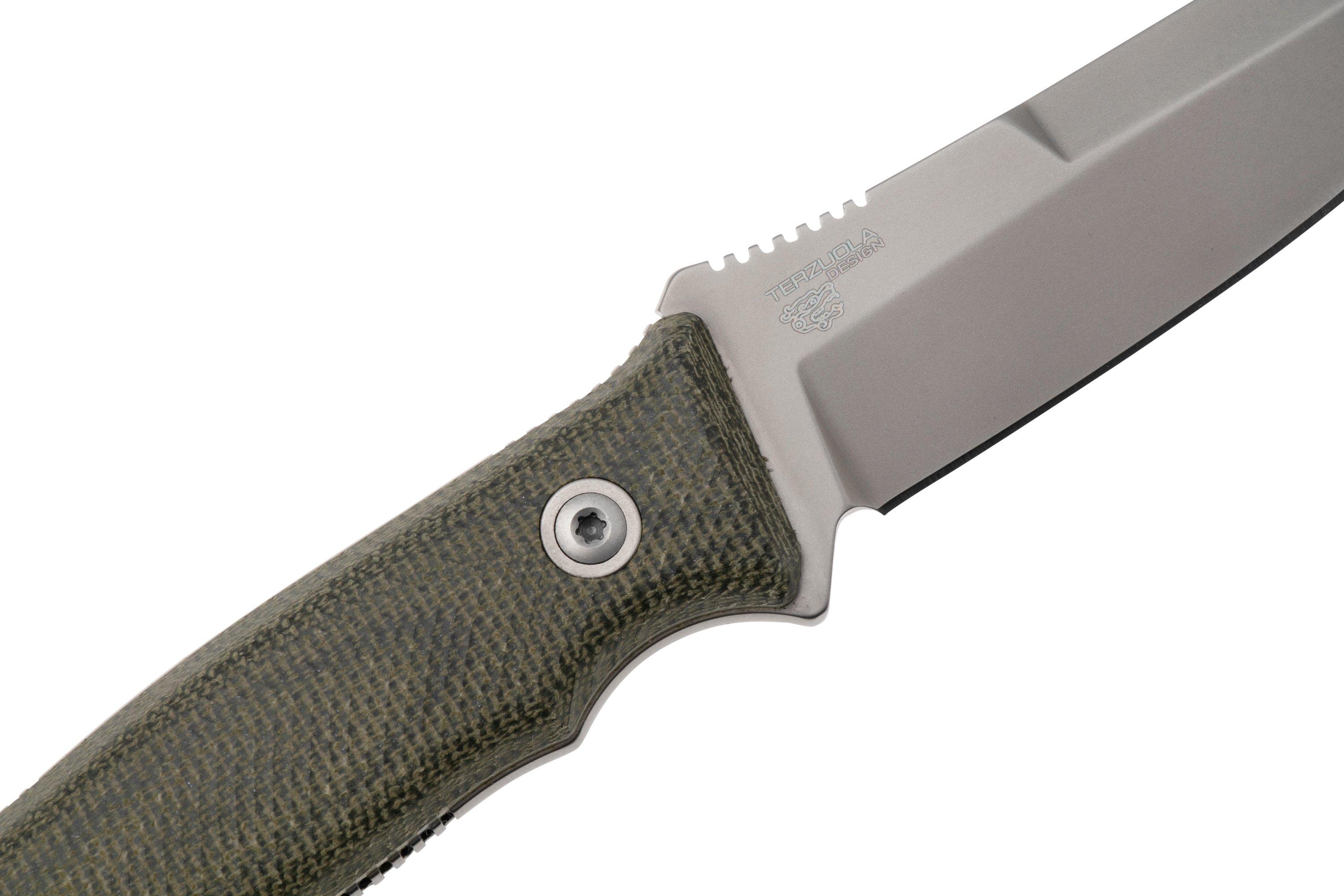 MKM TPF Defense MK-TPFD-GC CPM MagnaCut, Green Canvas Micarta ...