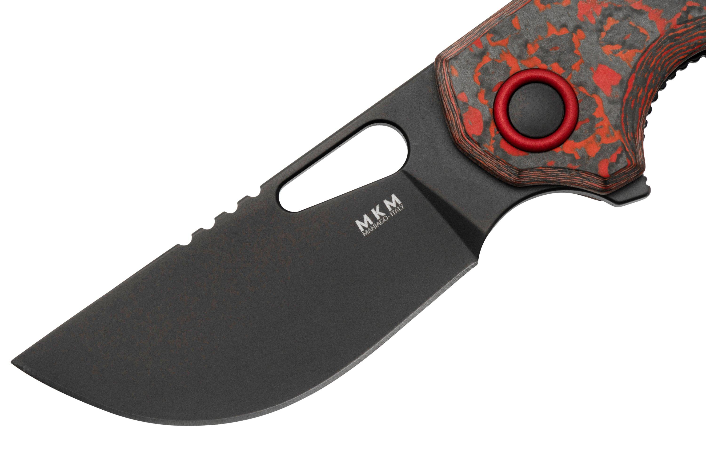 MKM Vincent VCV-CLD Black PVD VANAX, Lava Flow Carbon Fibre, Red ...