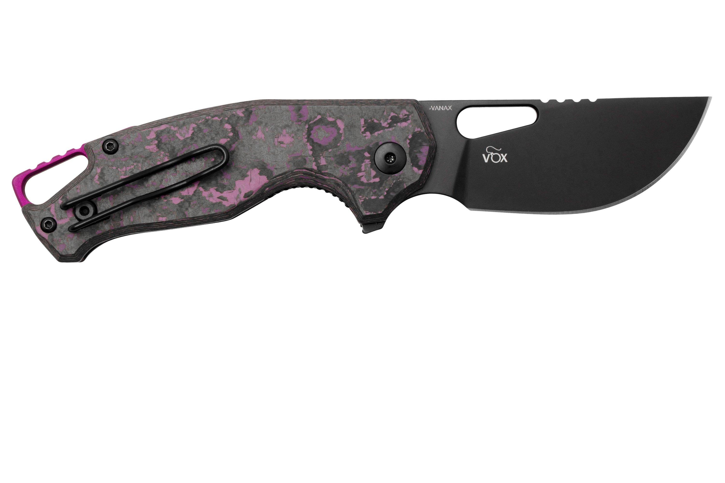 MKM Vincent VCV-CPD Black PVD VANAX, Purple Haze Carbon Fibre, Purple ...