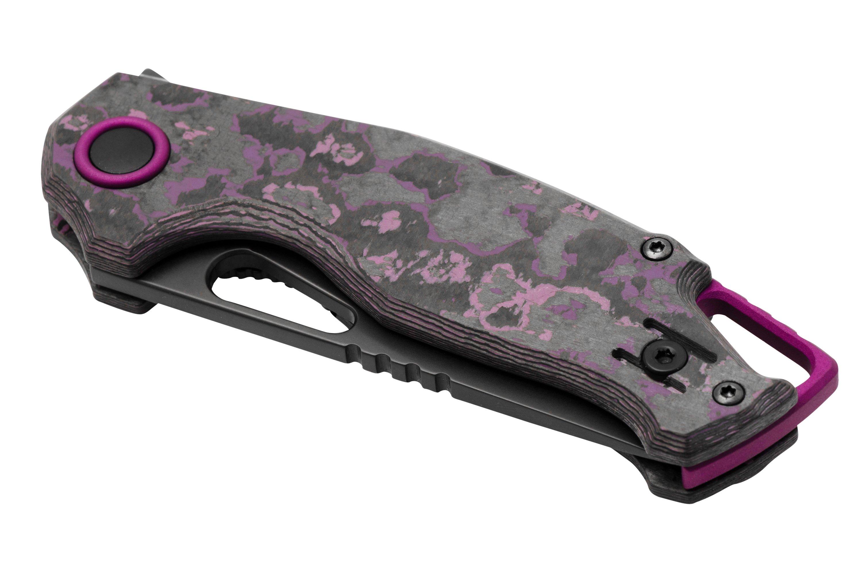 MKM Vincent VCV-CPD Black PVD VANAX, Purple Haze Carbon Fibre, Purple ...
