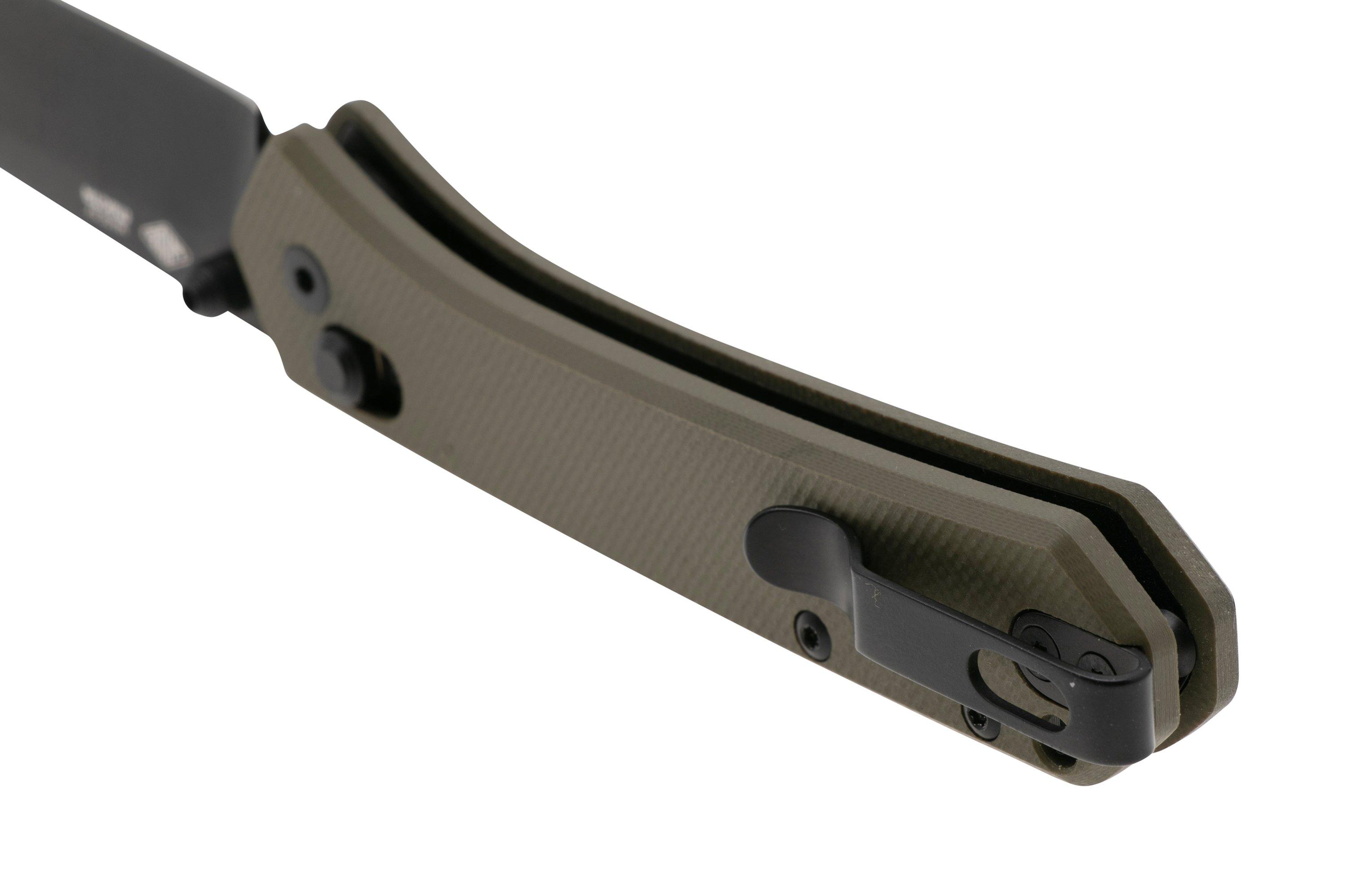 MKM Yipper YP-GODB Black MagnaCut, OD Green G10 pocket knife, Ben ...