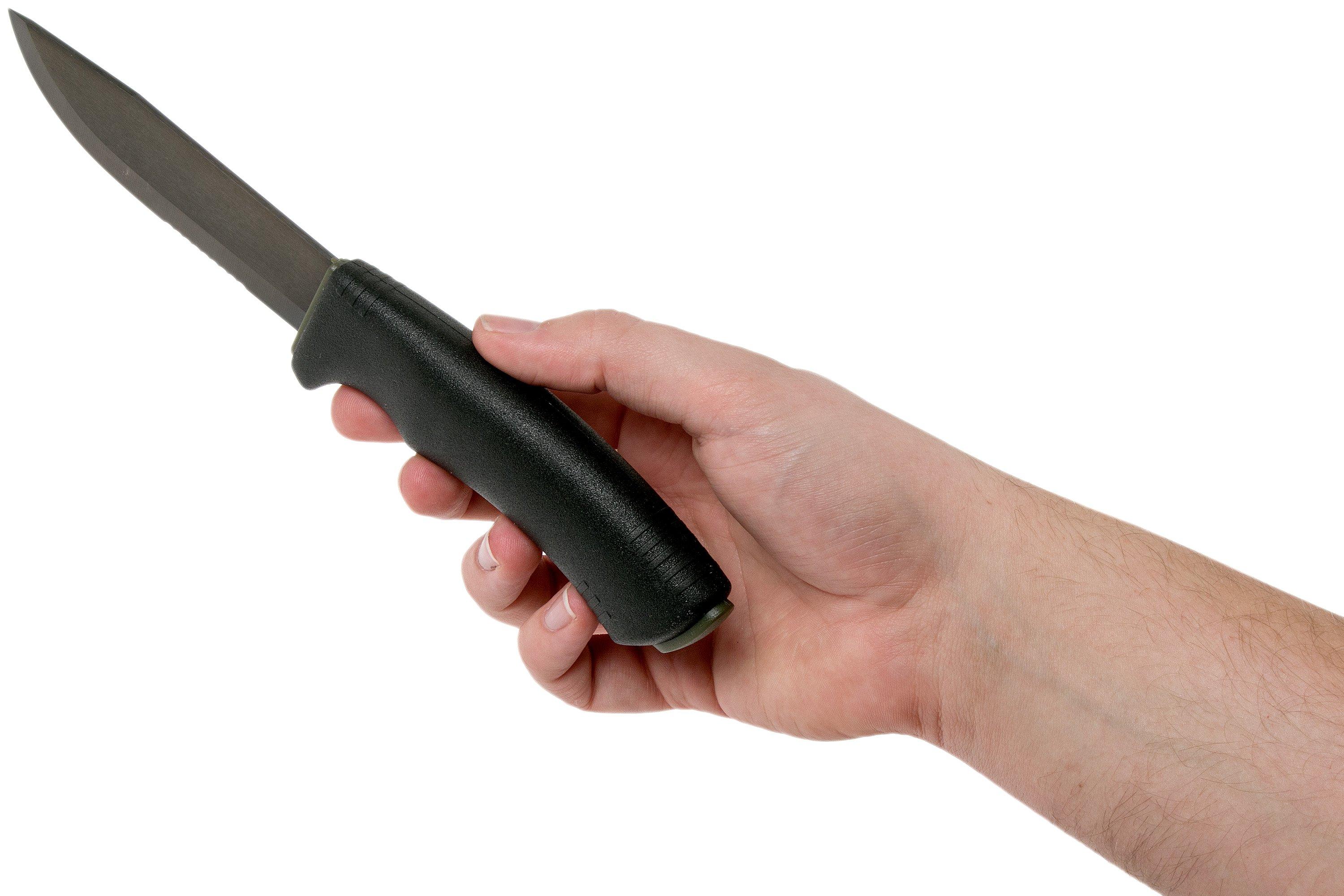 Mora Bushcraft Black SRT Serrated 12417 bushcraft knife ...