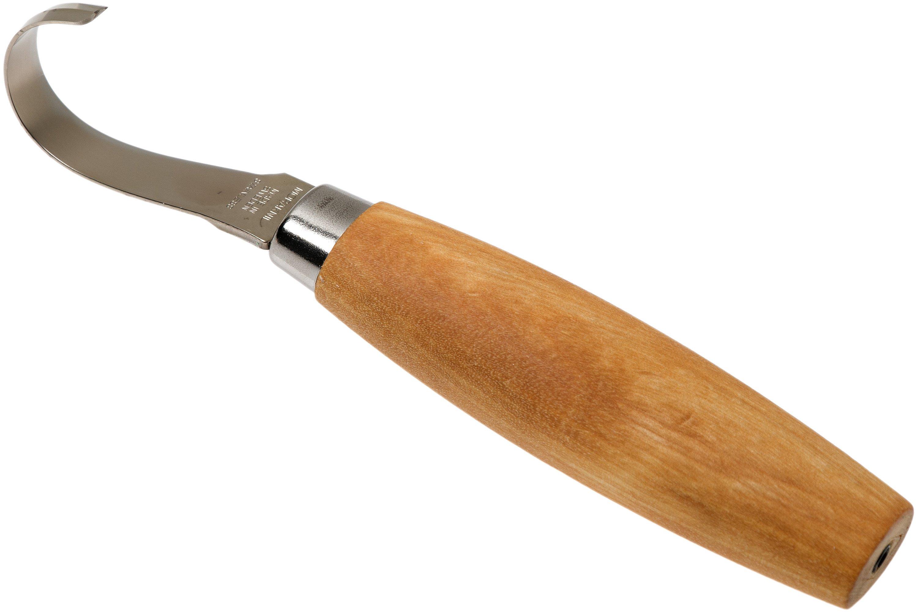 Morakniv Hook Knife 164 spoon knife, left-handed, with sheath ...