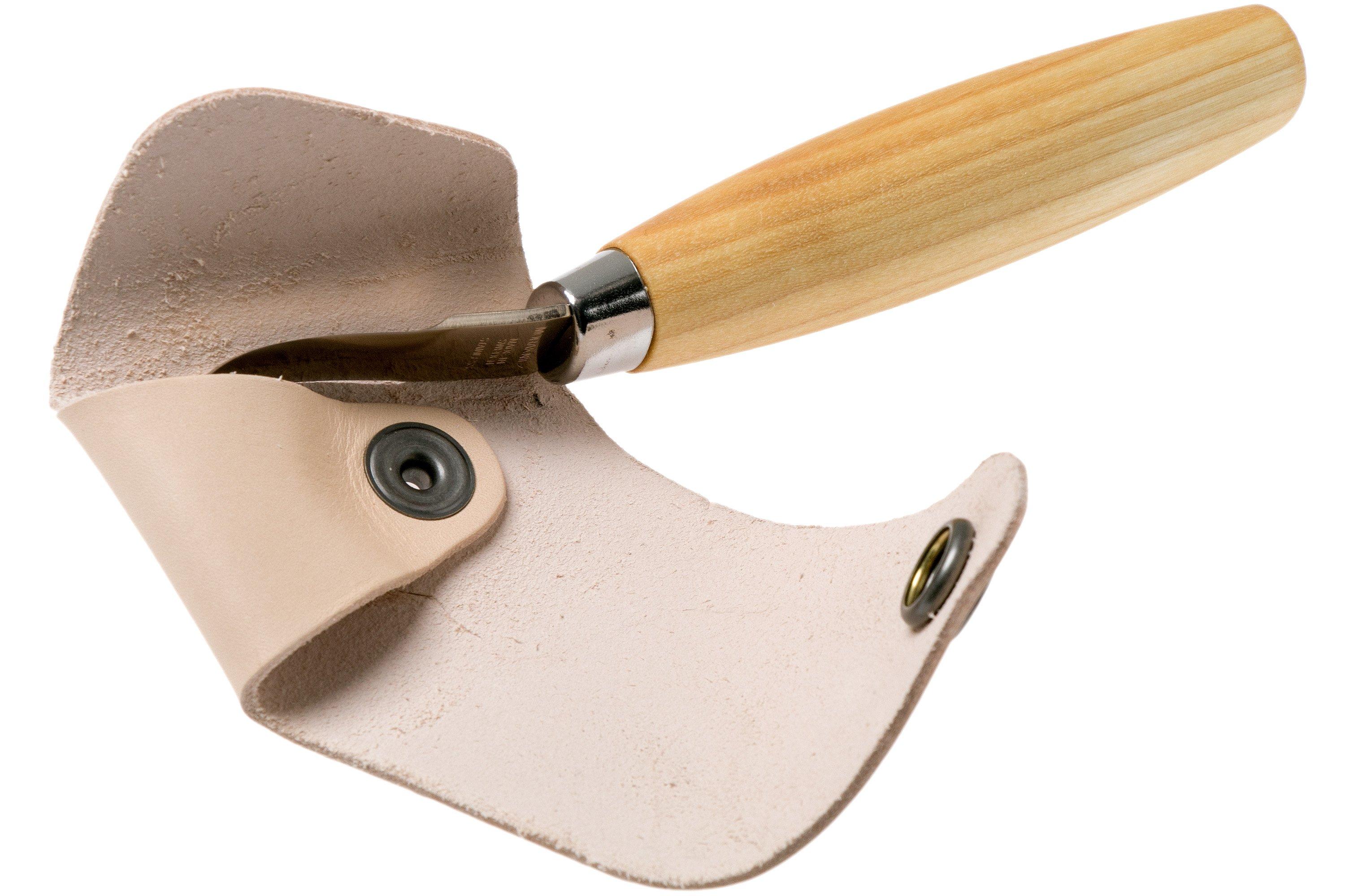 Morakniv Hook Knife 162 spoon knife, with sheath | Advantageously ...