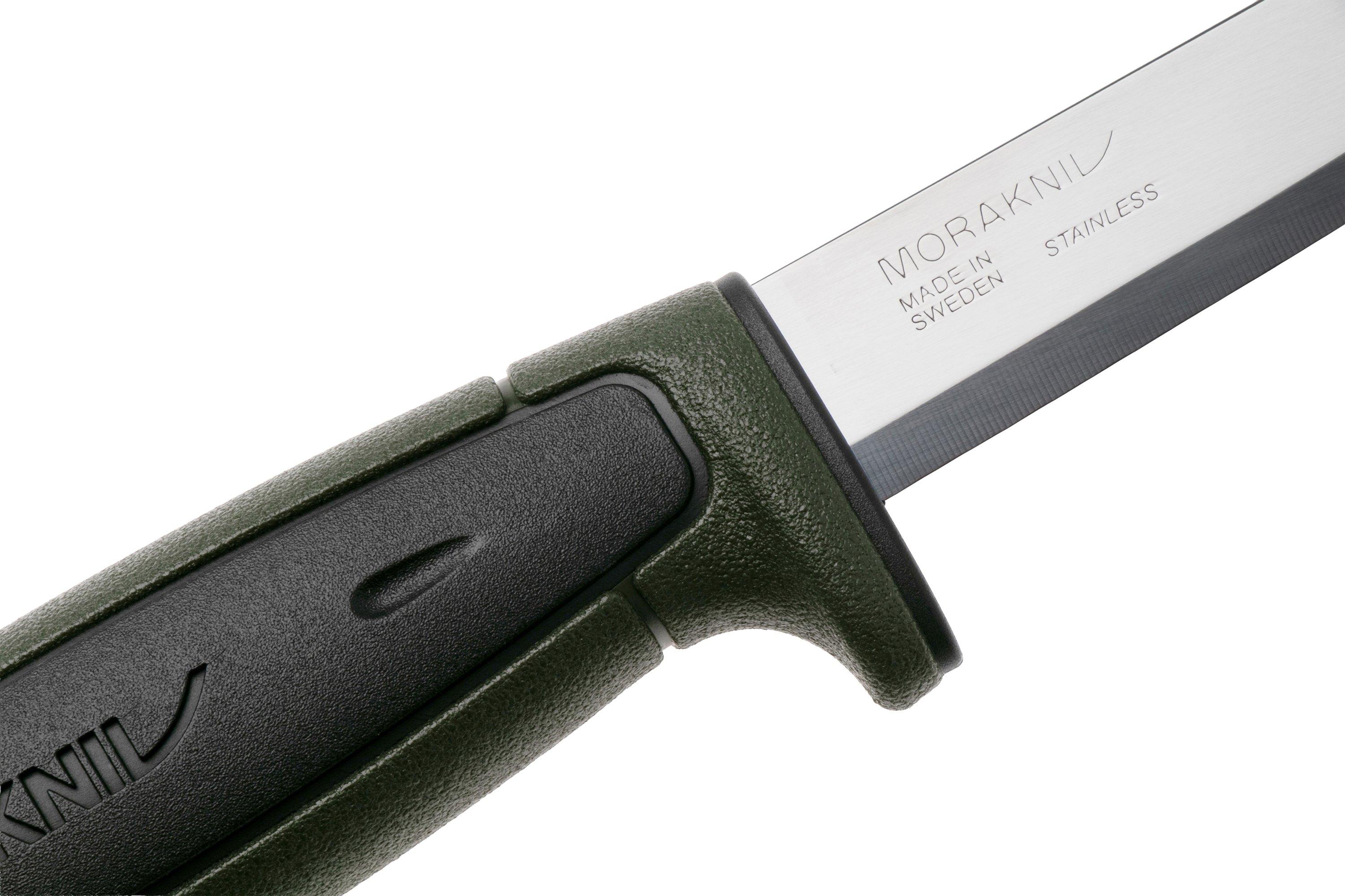 Morakniv Basic 546 13807 Stainless Black Green, fixed knife ...