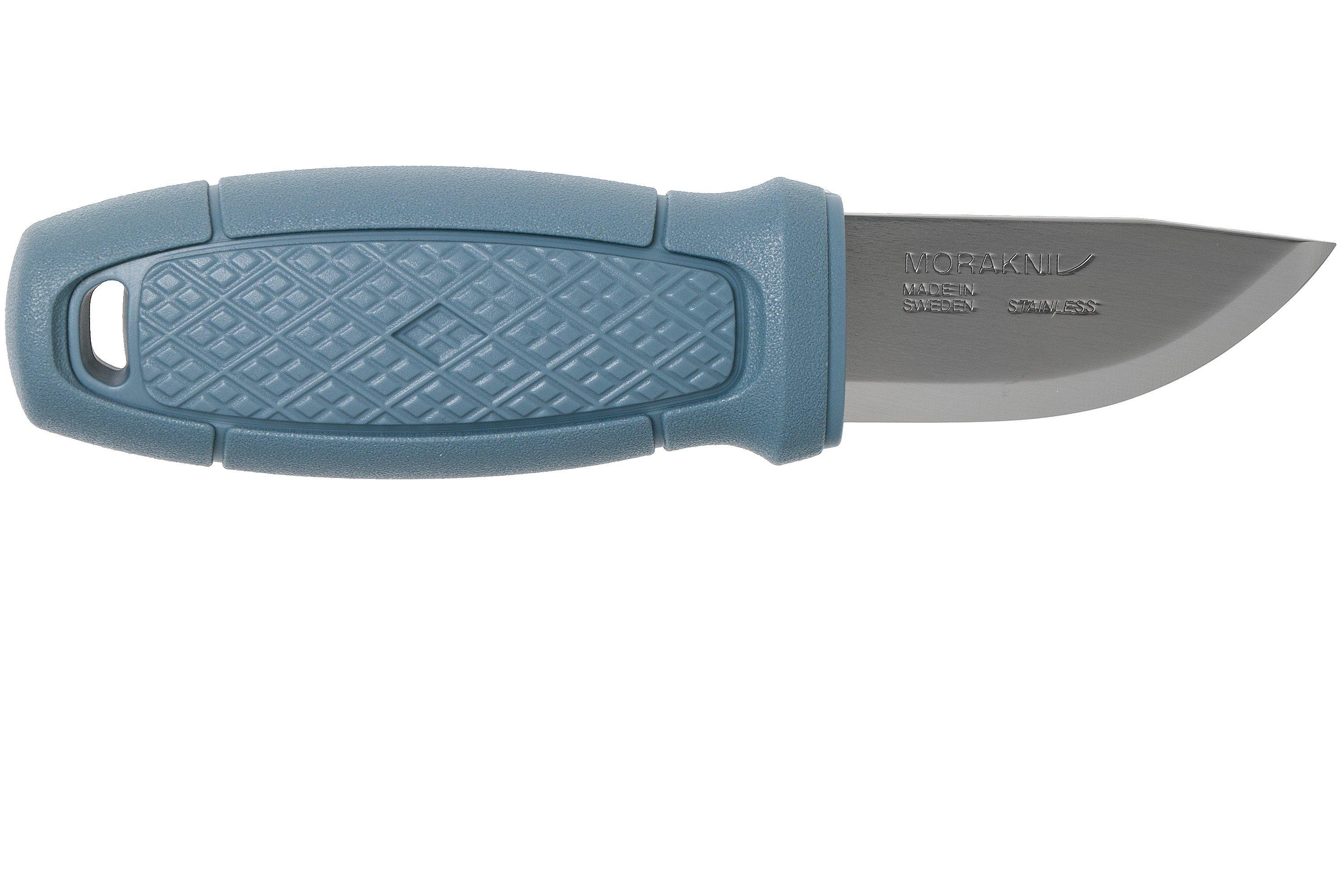 Morakniv Eldris LightDuty Dusty Blue 13851 neck knife | Advantageously ...