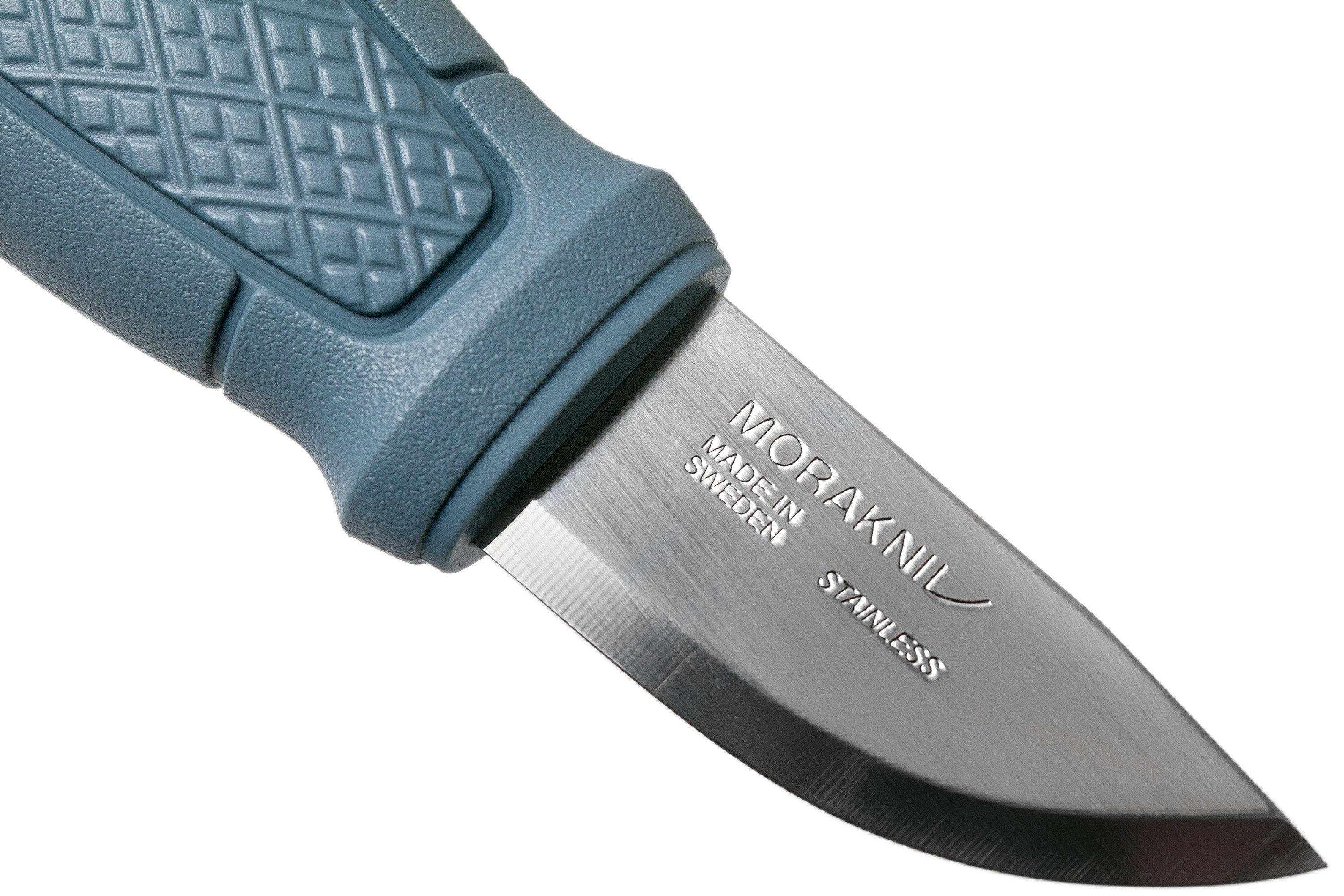 Morakniv Eldris LightDuty Dusty Blue 13851 neck knife | Advantageously ...