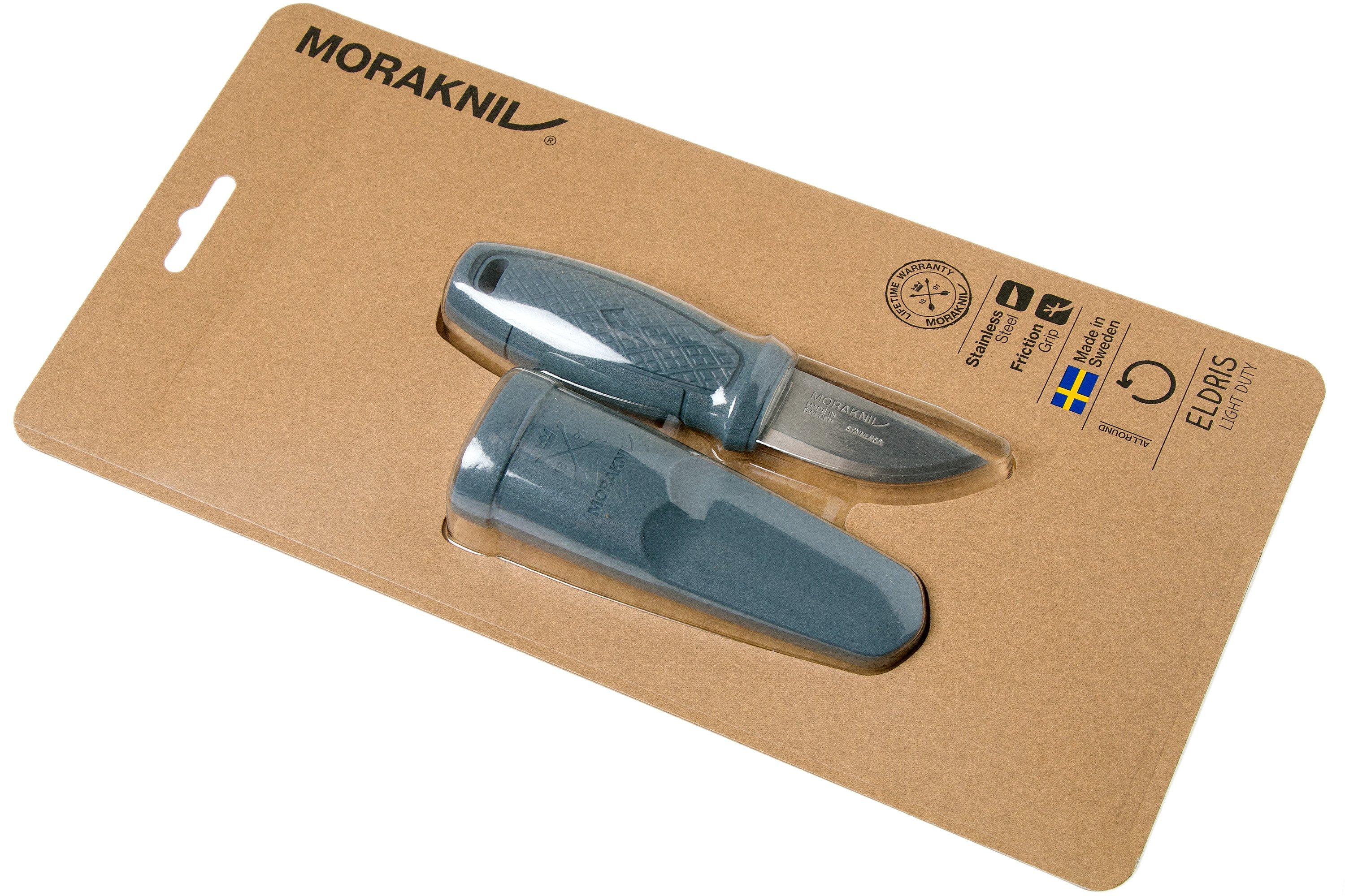 Morakniv Eldris LightDuty Dusty Blue 13851 neck knife | Advantageously ...