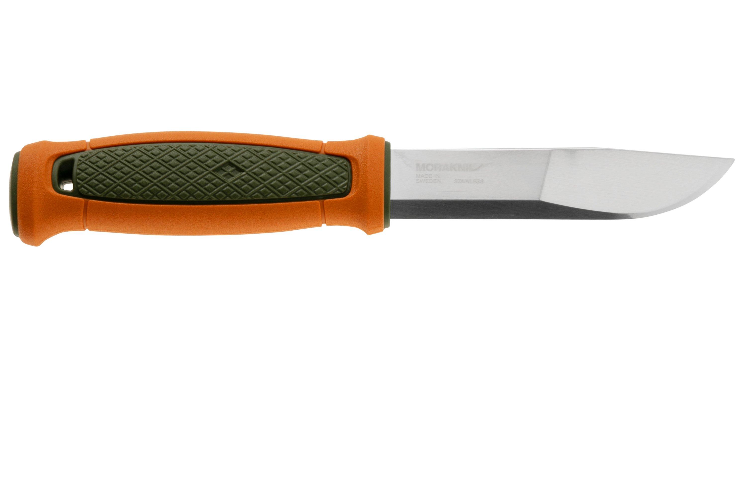 Mora Kansbol Hunting 14236 Green Orange, hunting knife | Advantageously ...