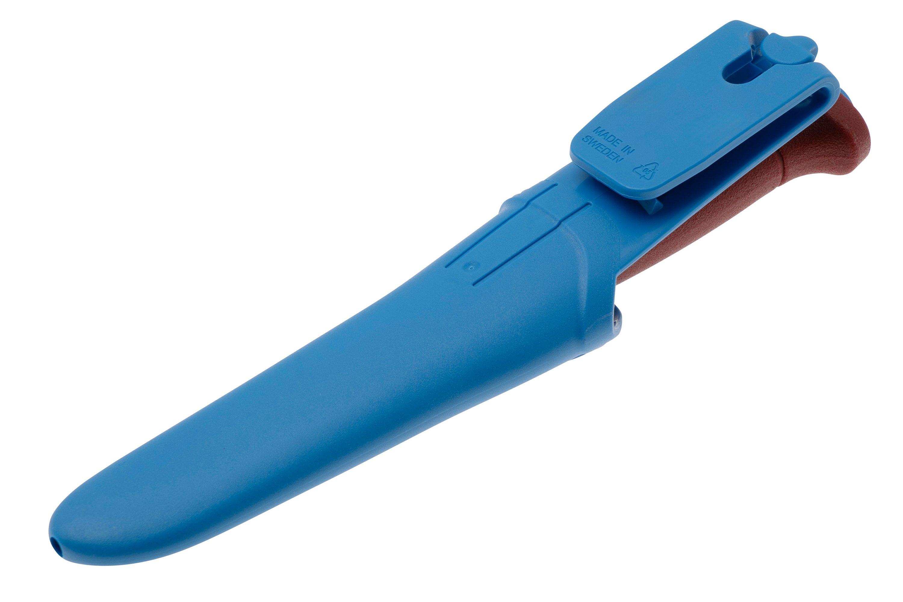 Morakniv Basic 511 Color of the Year 2025, 14501 Carbon Dala Red Siljan Blue, coltello fisso ...