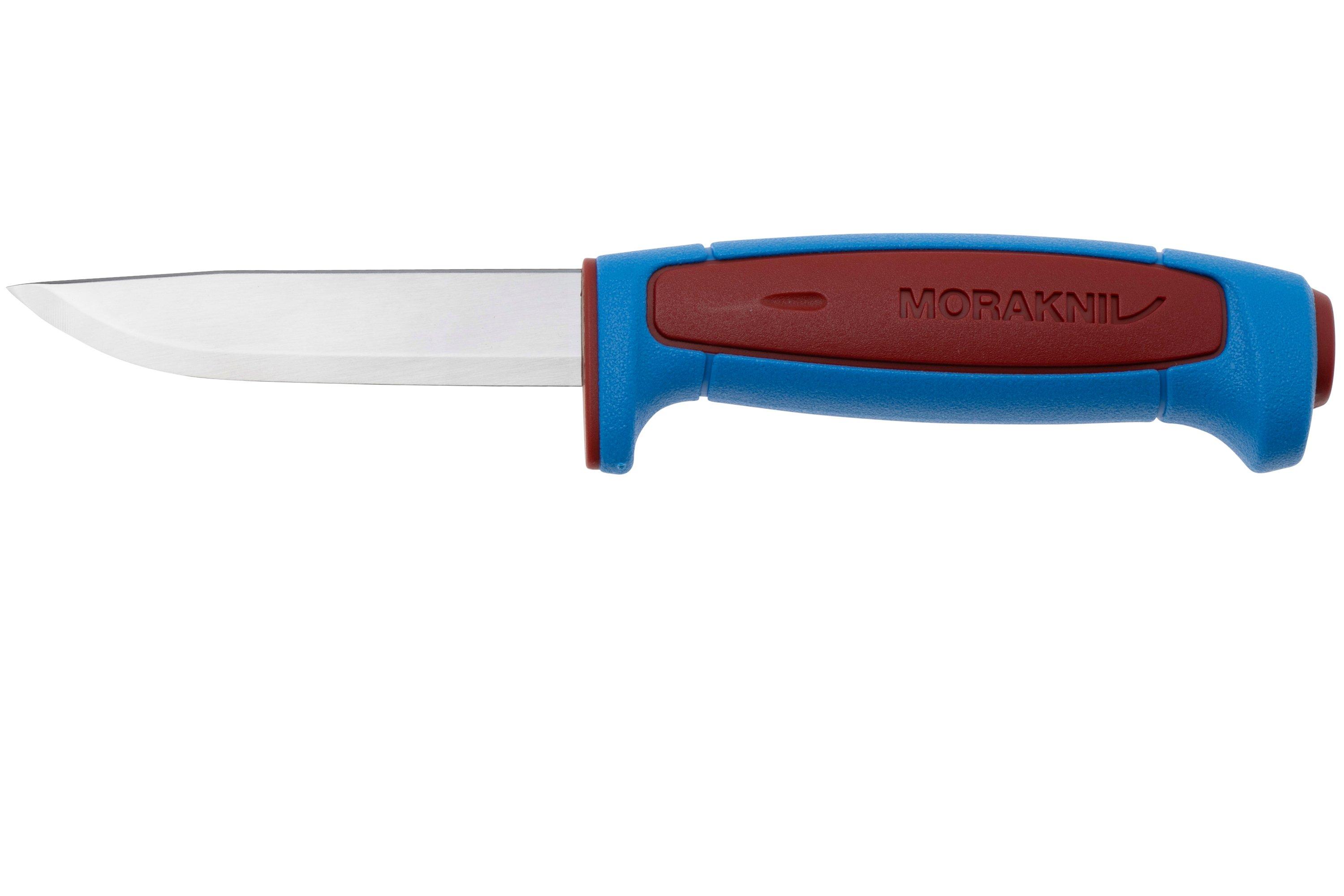 Morakniv Basic 546 Color of the Year 2025, 14502 Stainless Dala Red Siljan Blue, vaststaand mes ...