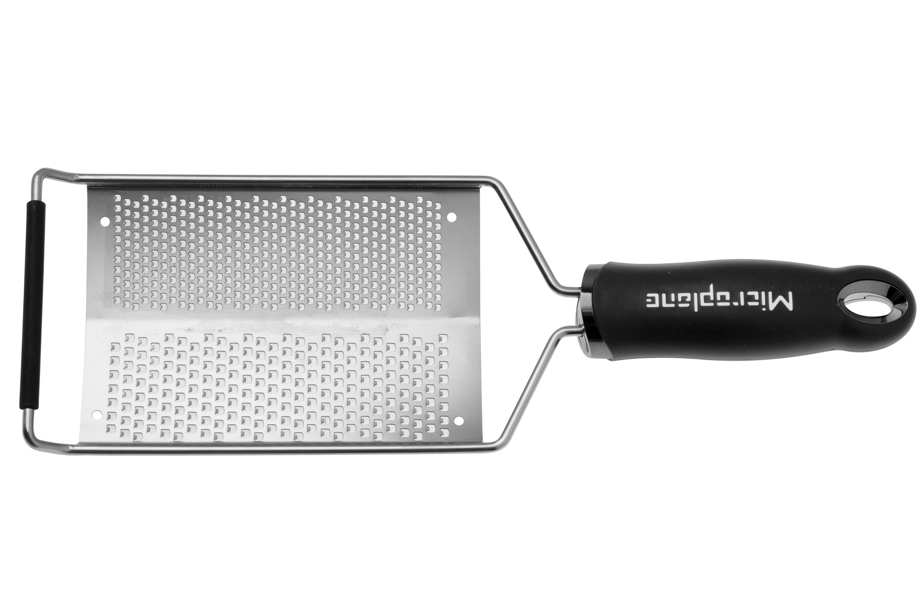 Microplane Rasp Dual Grater 45022, coarse and fine, black ...