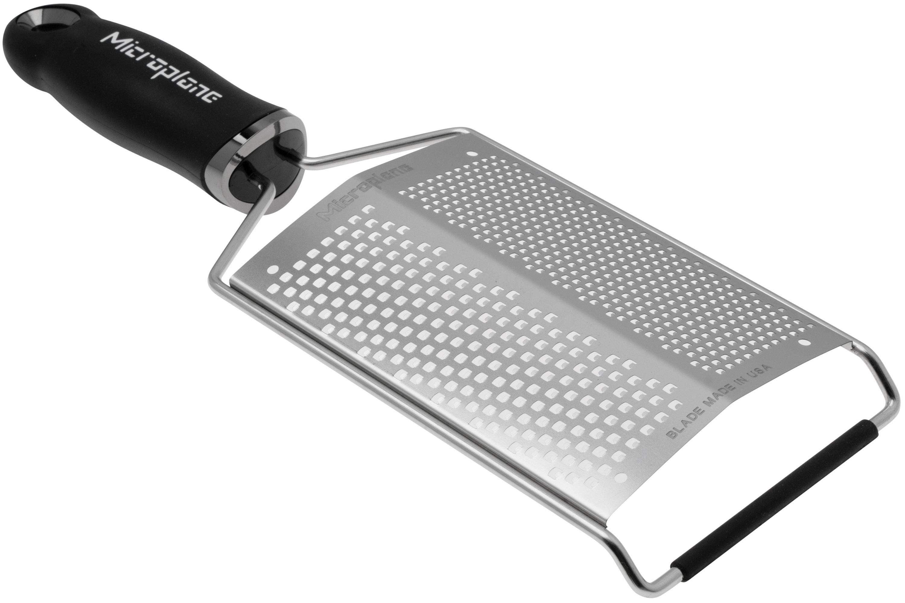 Microplane Rasp Dual Grater 45022, coarse and fine, black ...