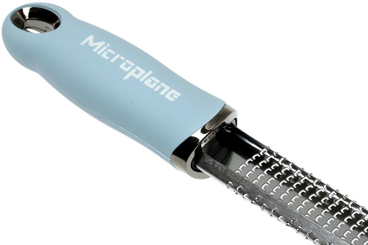 Microplane Premium Classic grater, light blue | Advantageously shopping ...