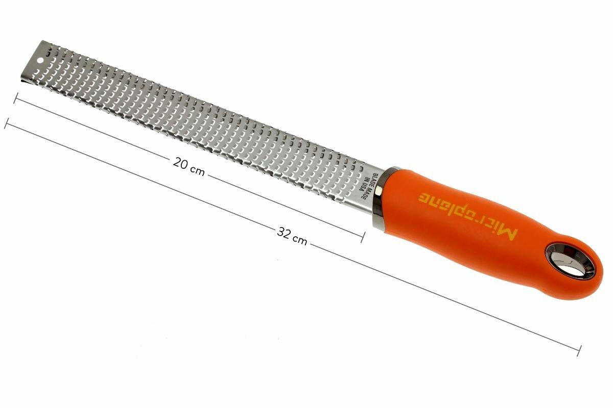 Microplane Premium Classic grater, orange | Advantageously shopping at ...
