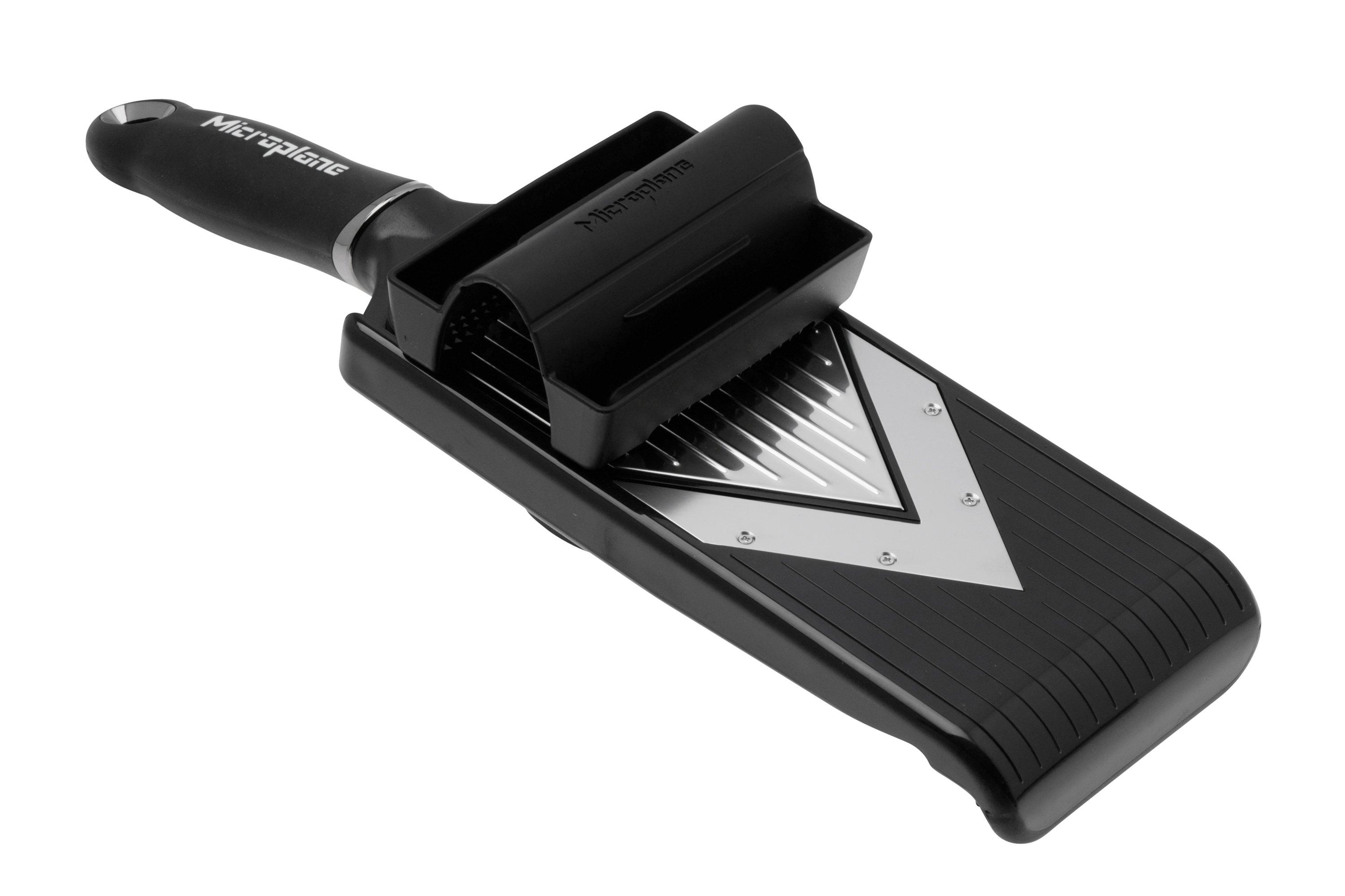 Microplane Adjustable V-Blade Mandoline Vegetable Slicer 48940 ...