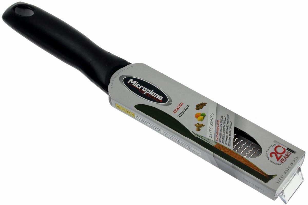 Microplane Elite zester, black | Advantageously shopping at ...