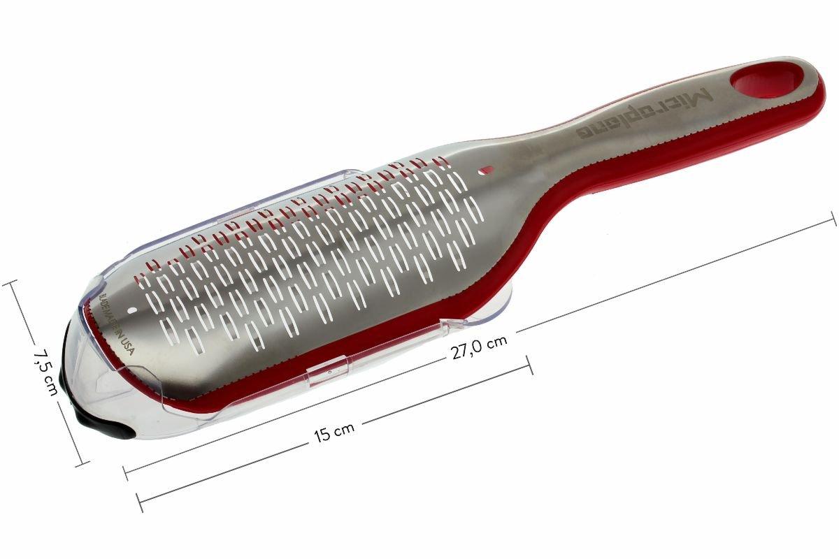 Microplane Elite Grater 49102, medium, red | Advantageously shopping at ...