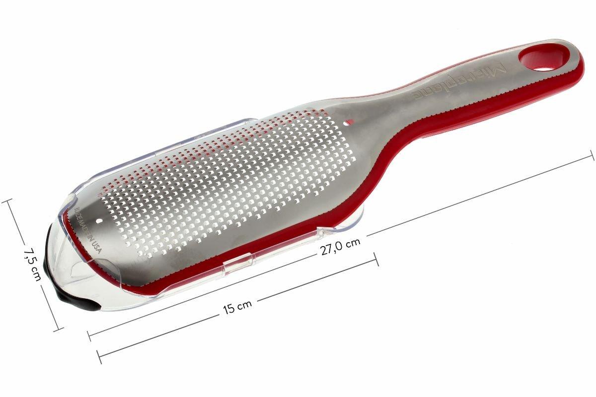 Microplane Elite Grater 49104, fine, red | Advantageously shopping at ...