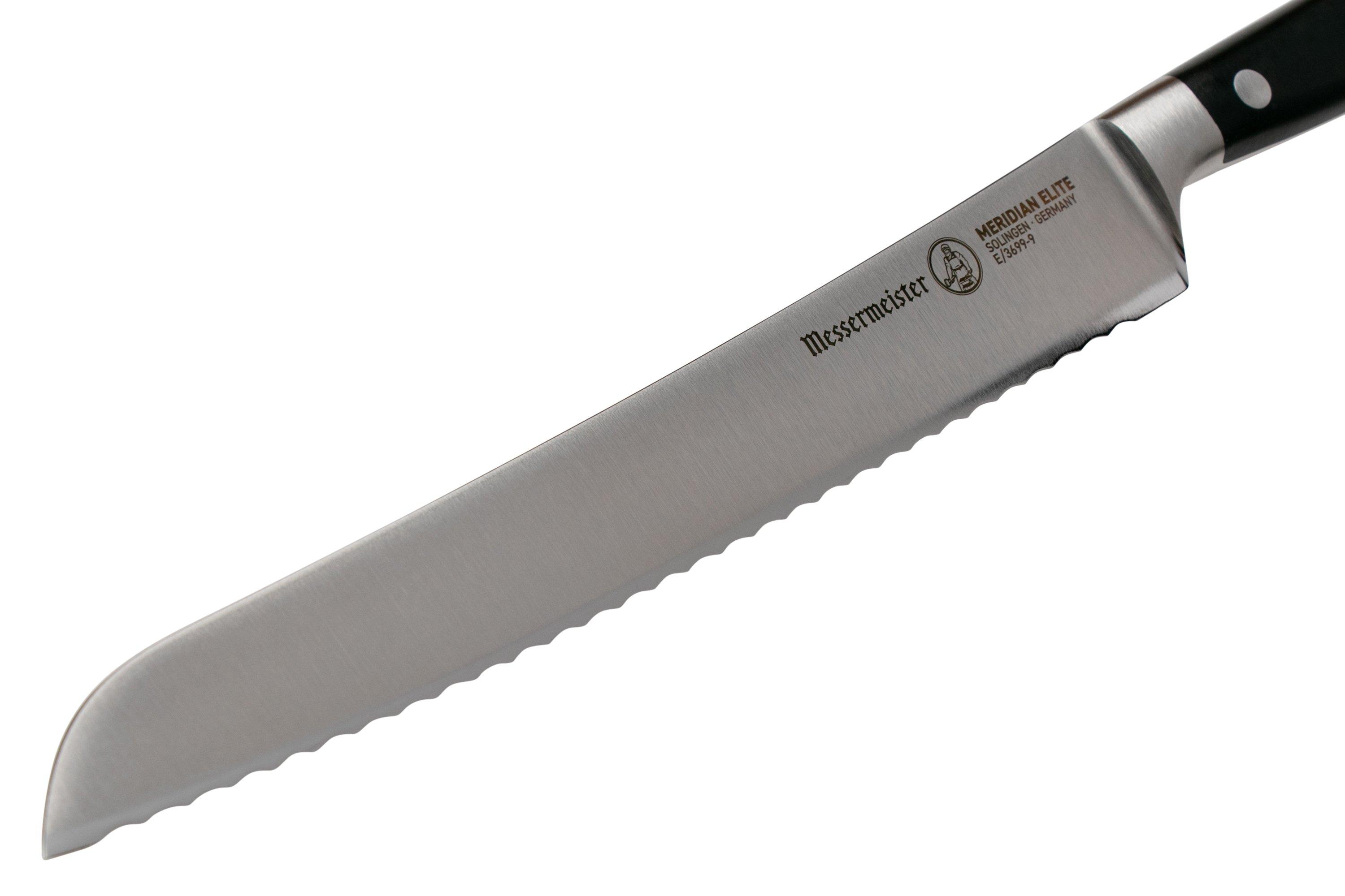 Messermeister Meridian Elite E-3699-9 bread knife, 21 cm ...