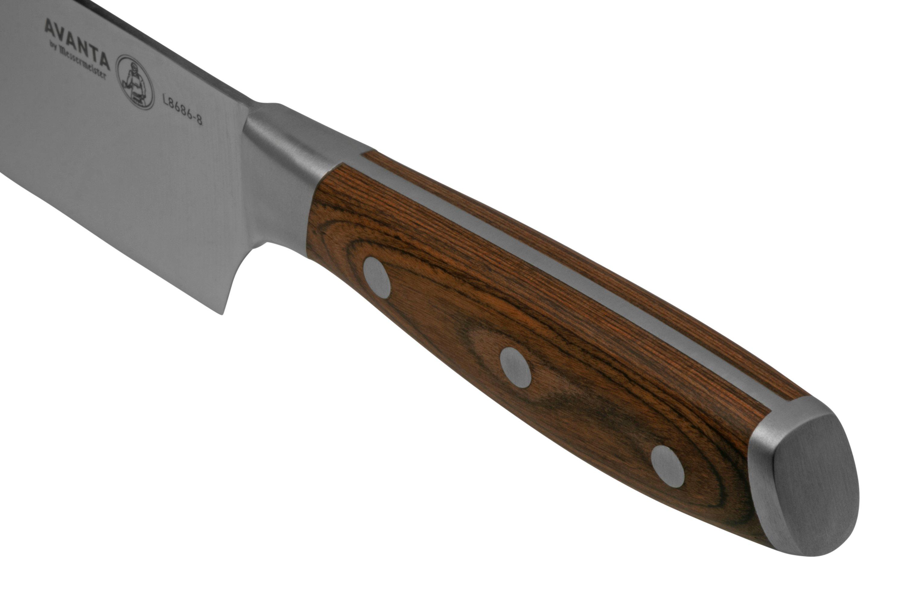 Messermeister Avanta Start Set, 3-piece knife set, pakka wood ...