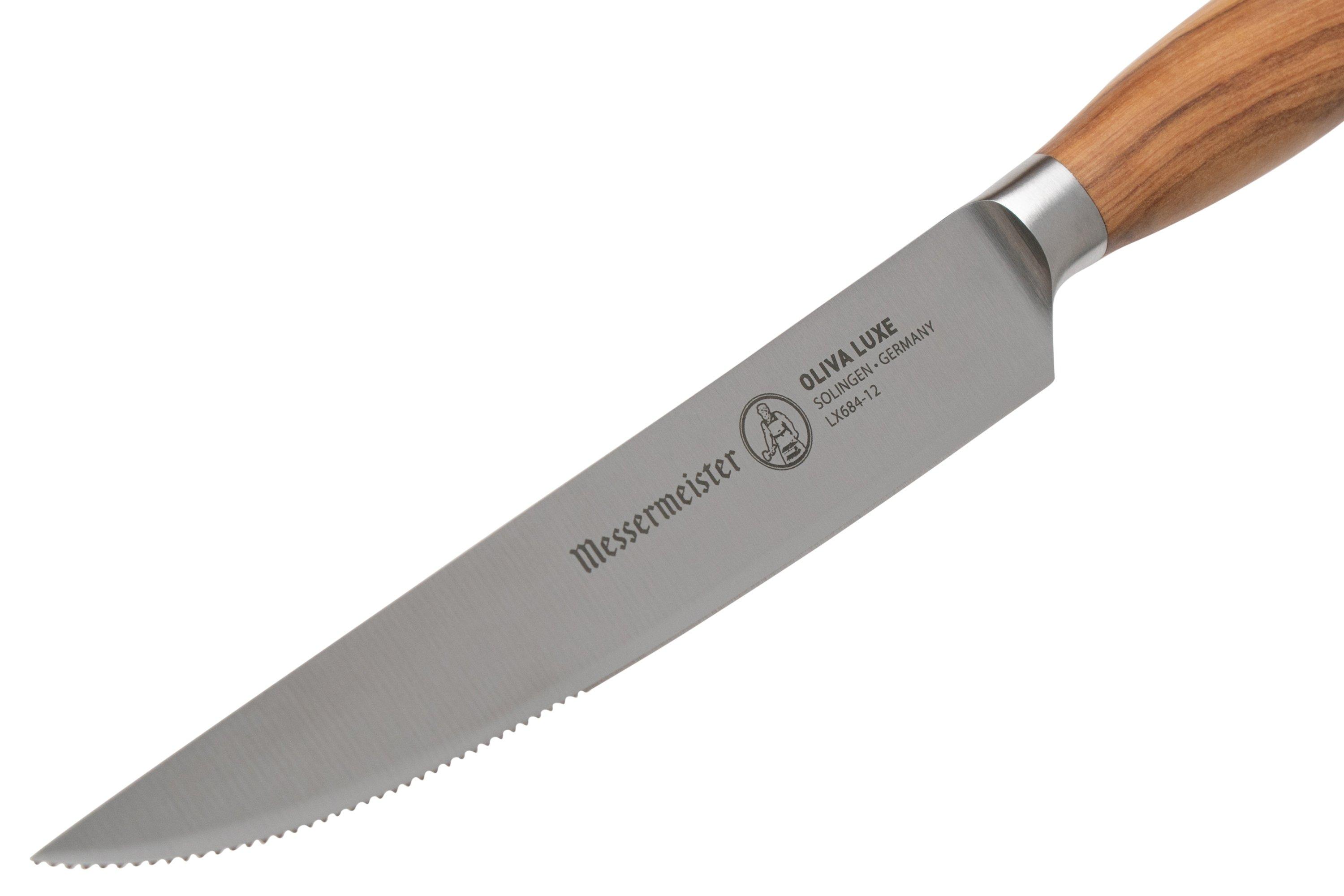 Messermeister Oliva Luxe LX684-12 cuchillo fileteador, 12 cm | Compras ...