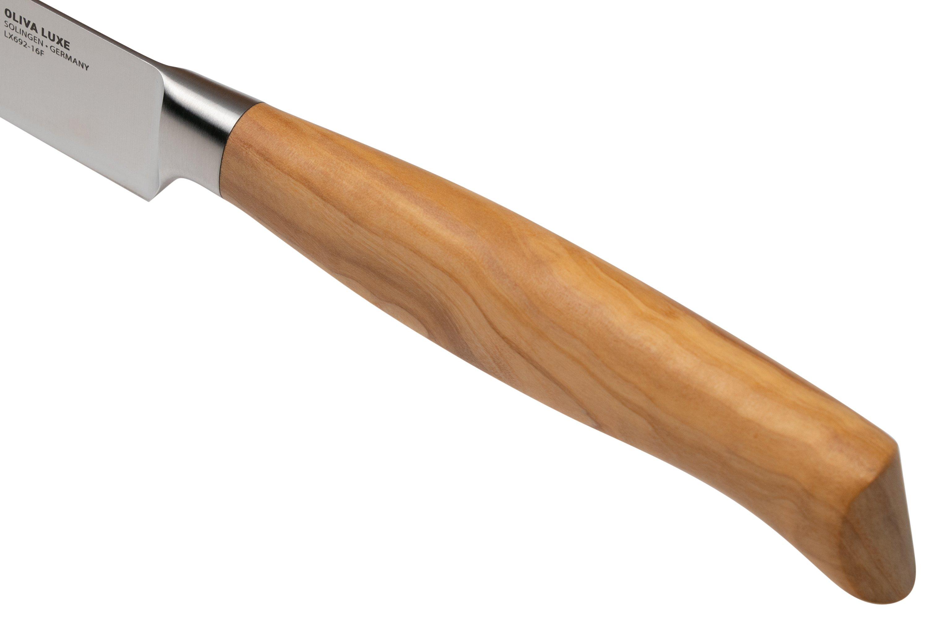 Messermeister Oliva Luxe LX692-16F cuchillo fileteador flexible, 16 cm ...