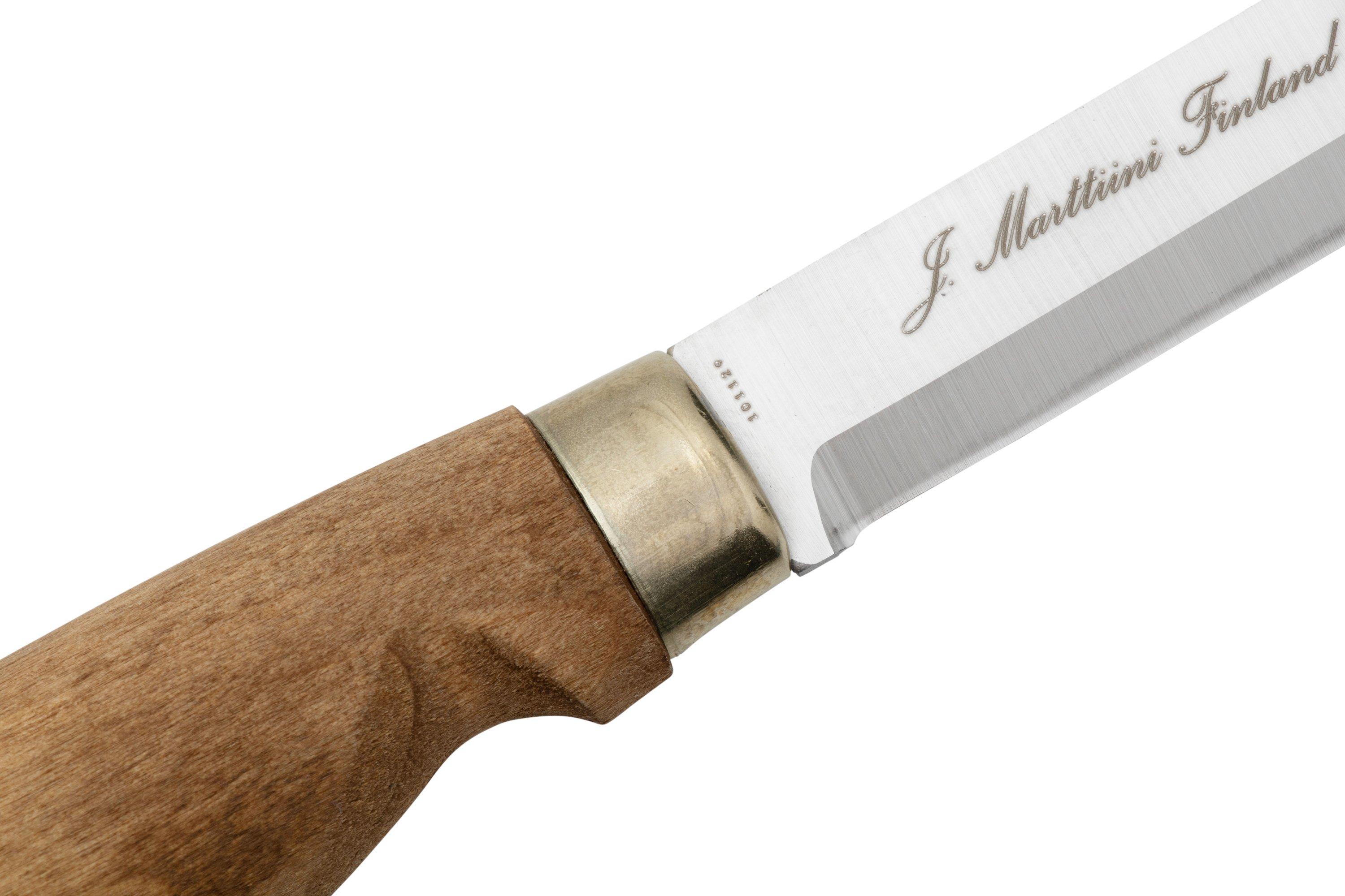Marttiini Lumberjack 127015 Dark Birch Stainless, outdoor knife | Advantageously shopping at ...