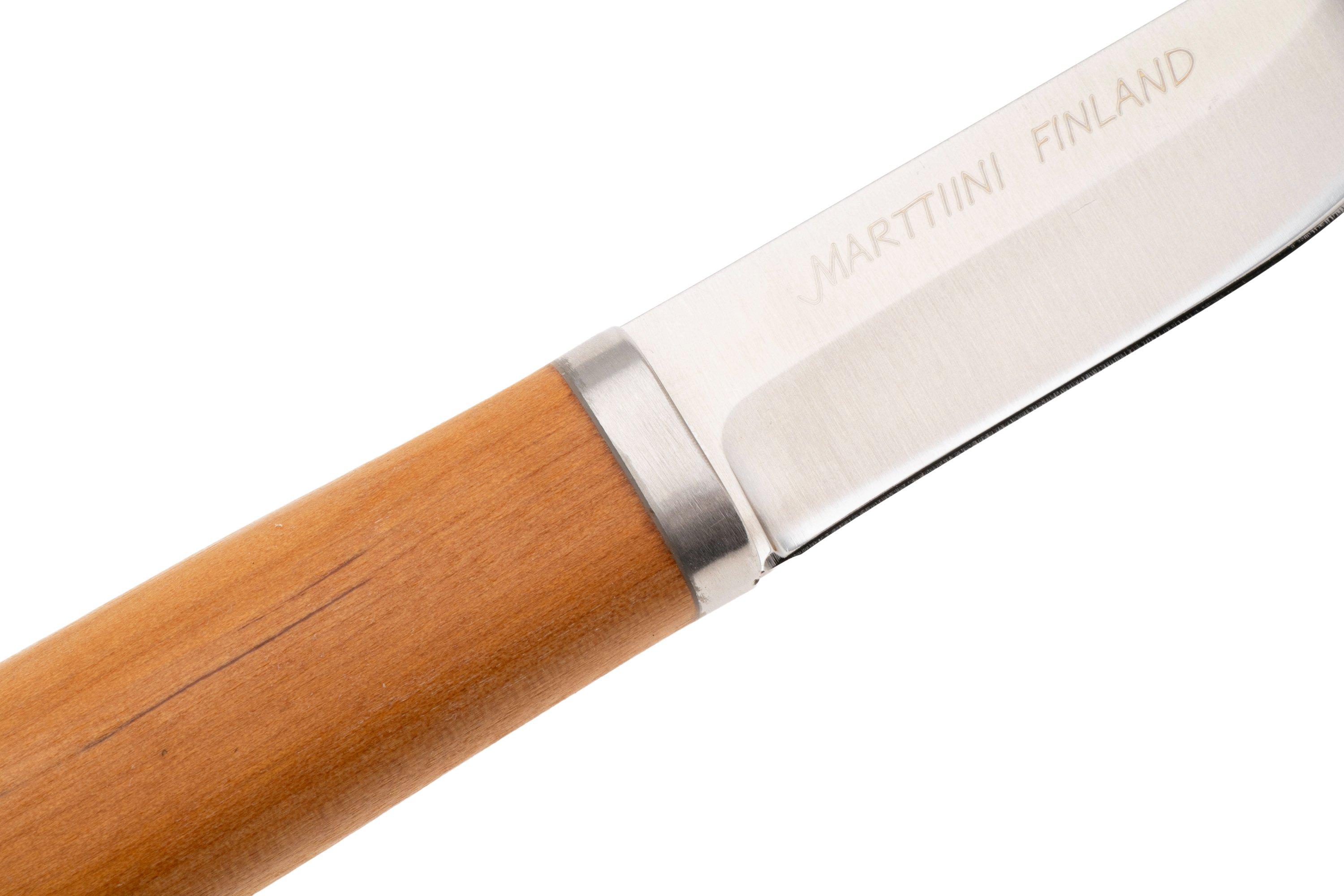 Marttiini Cabin Chef Little Knife 441010 Satin 8Cr14MoV, Birch, outdoor ...