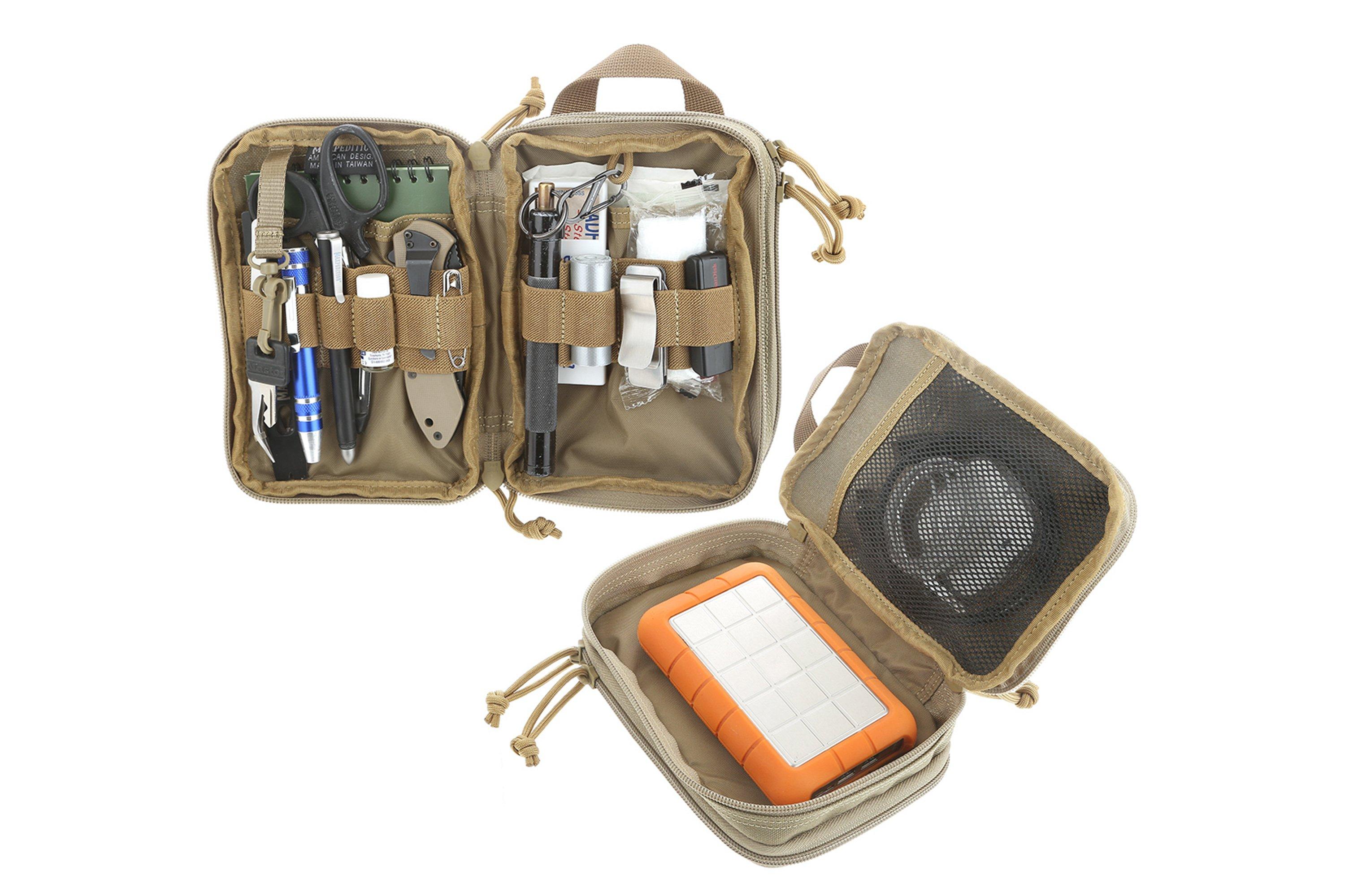 Maxpedition Double-Decker E.D.C. Pocket Organizer MX0247W Wolf Gray ...