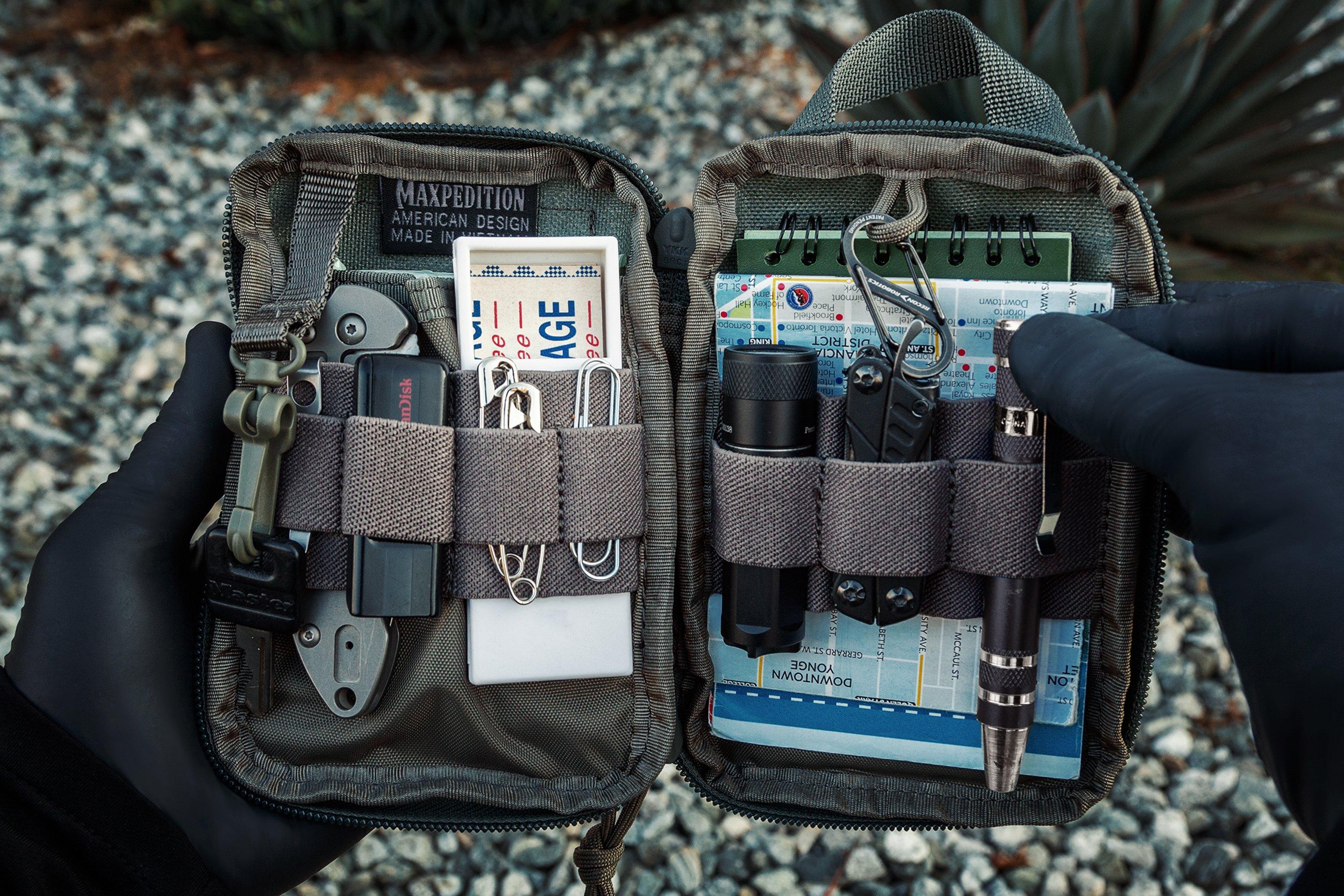 Maxpedition Mini Pocket Organizer pouch, foliage green | Advantageously ...