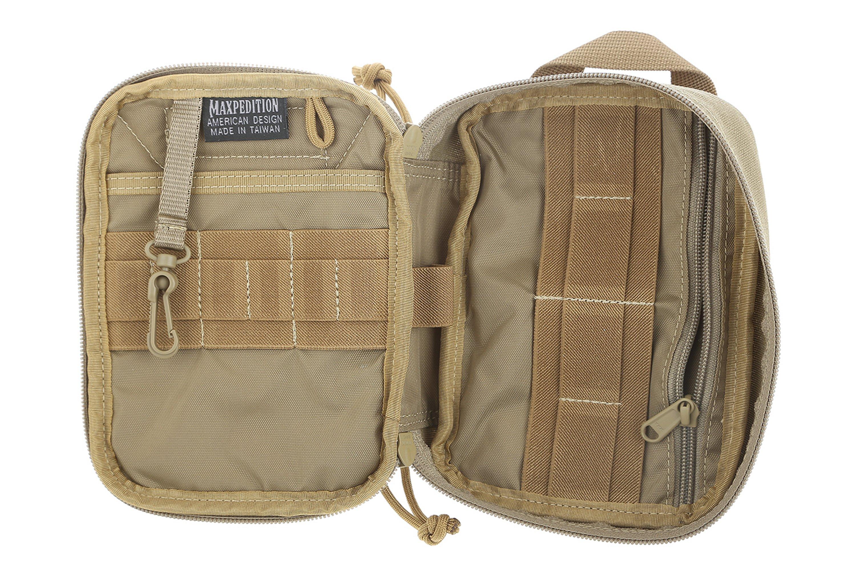 Maxpedition Padded Fatty Pocket Organizer MX0260B Black, EDC pouch ...